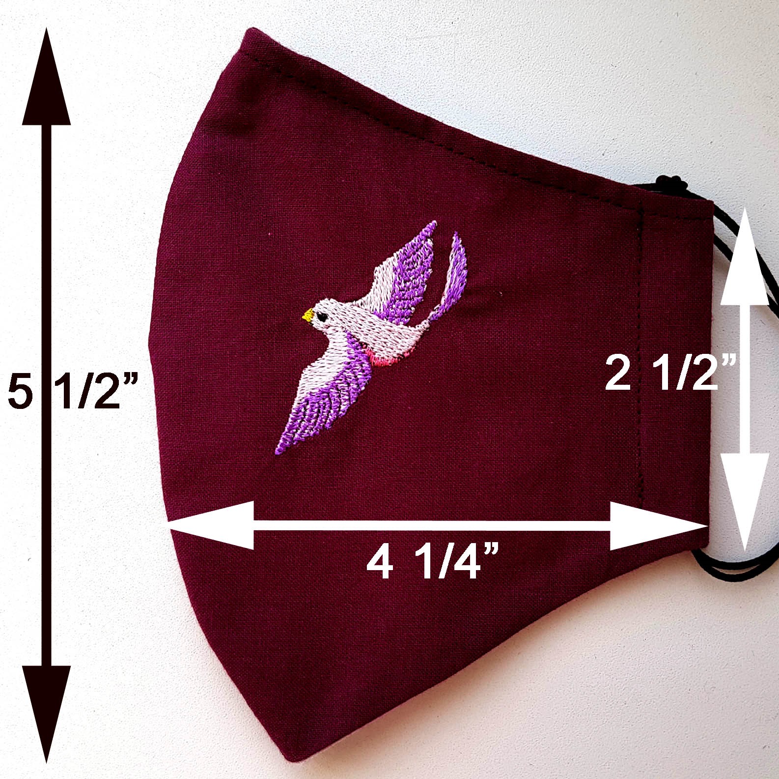 Embroidered gold celtic dragon cotton face mask, Cloth reusa - Inspire ...