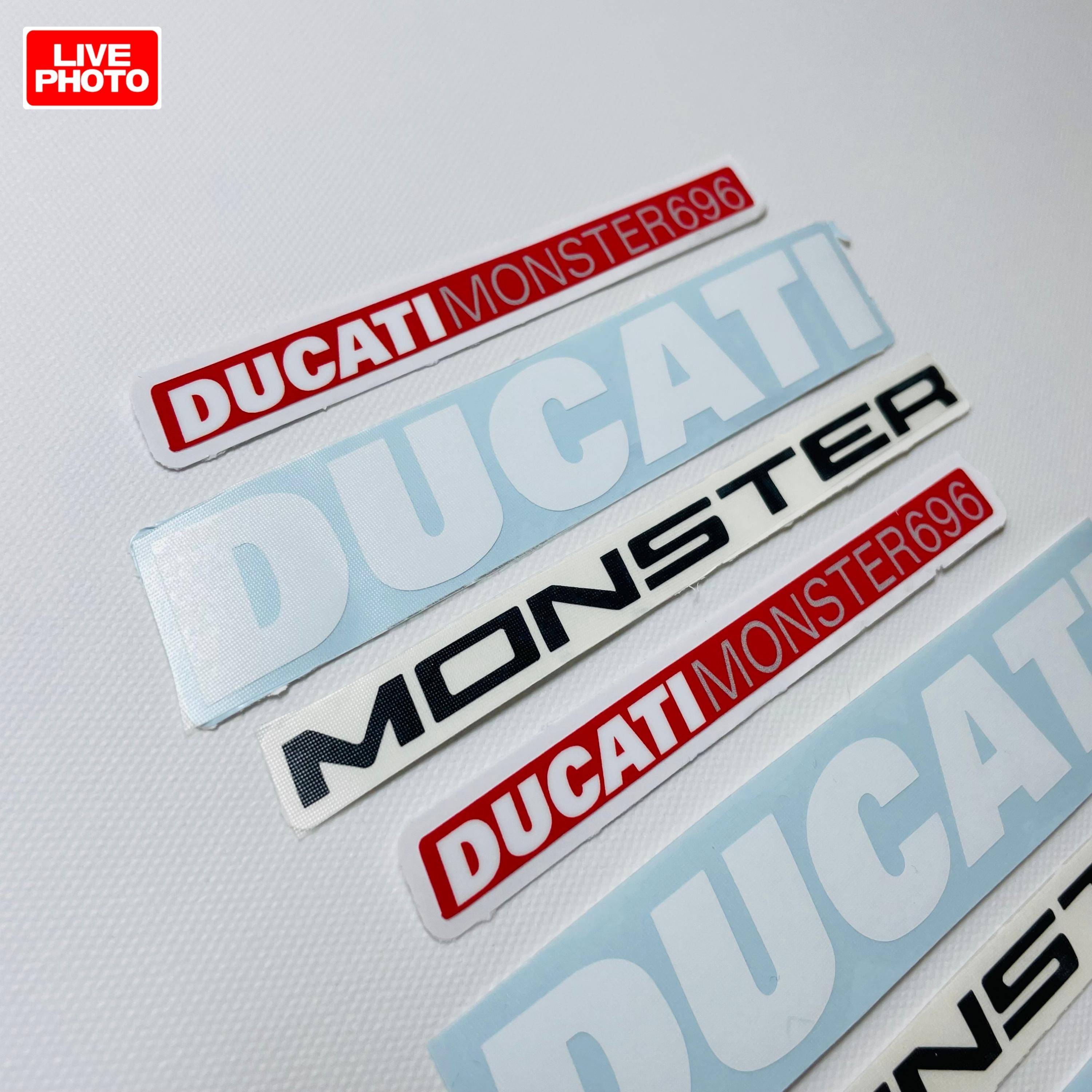 Graphic vinyl decals for Ducati 696 Monster motorcycle 2008- - Inspire ...