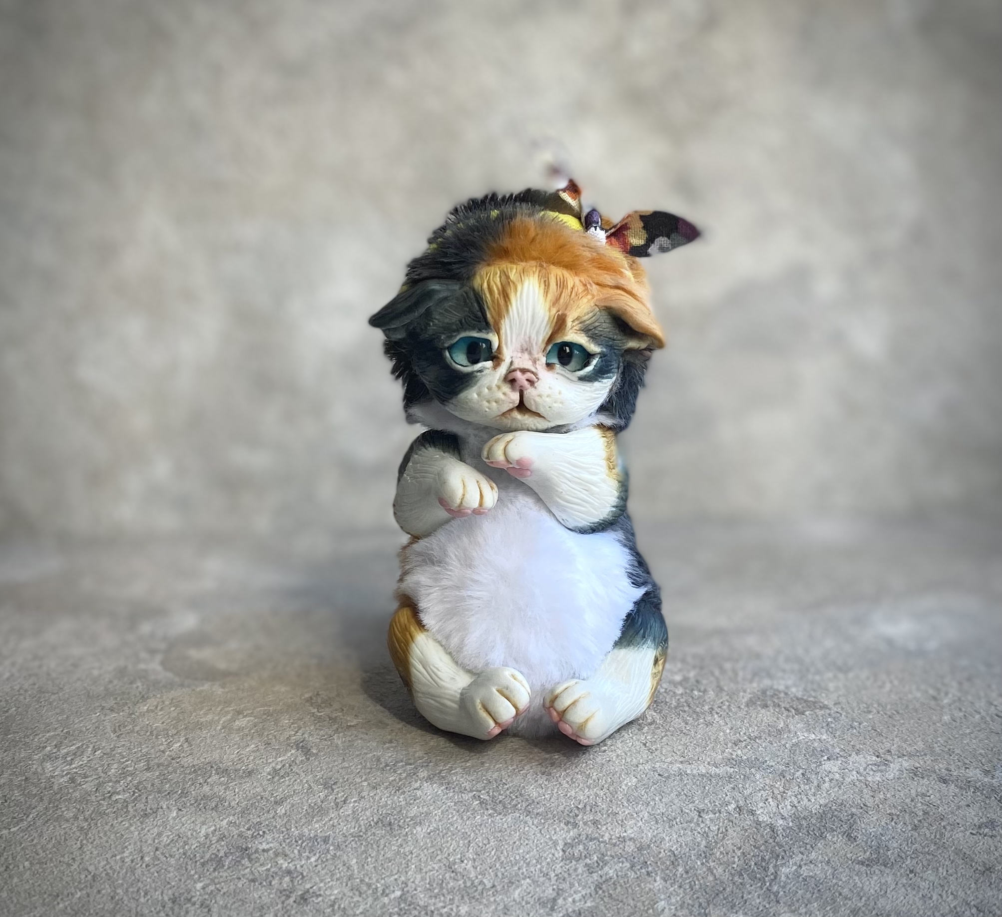 Kitten doll realistic art toy cat - Inspire Uplift