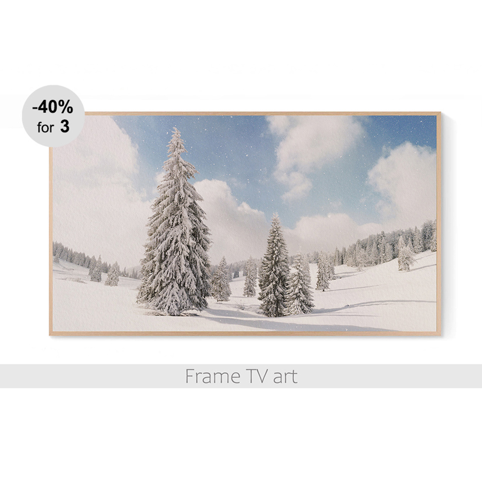 Samsung Frame TV Art Digital Download 4K, Frame TV art lands | Inspire ...
