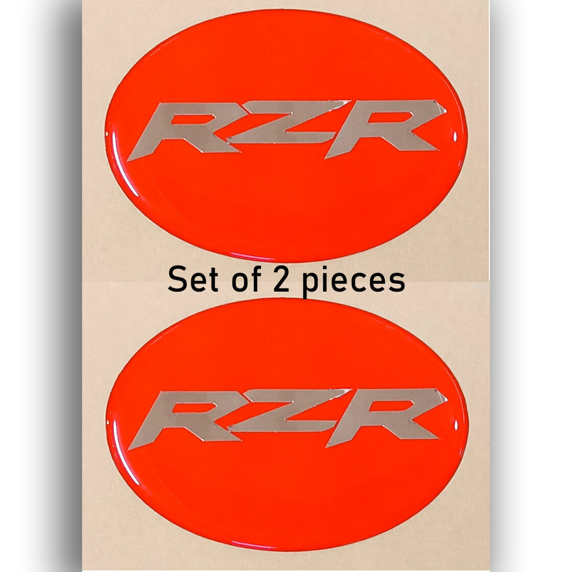 POLARIS RZR HOOD DECK 3D EMBLEM DECAL STICKER - Inspire Uplift