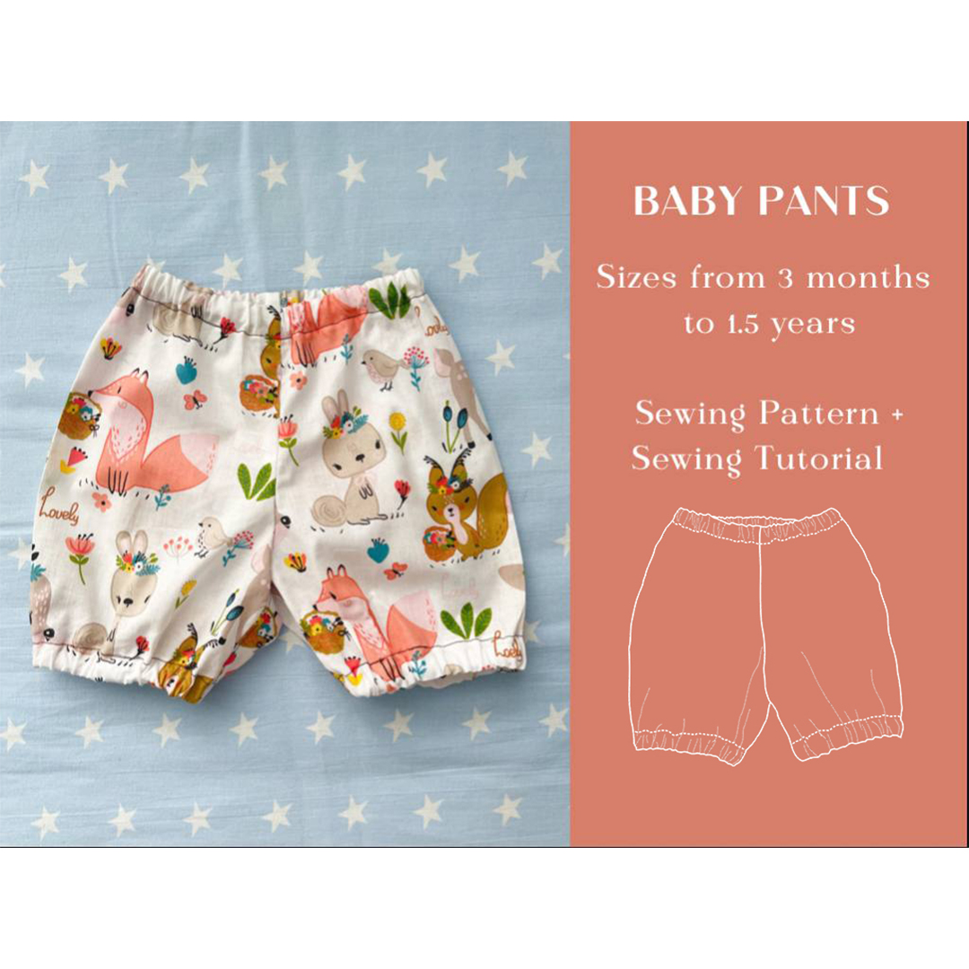 Baby Pants Sewing Pattern - Inspire Uplift