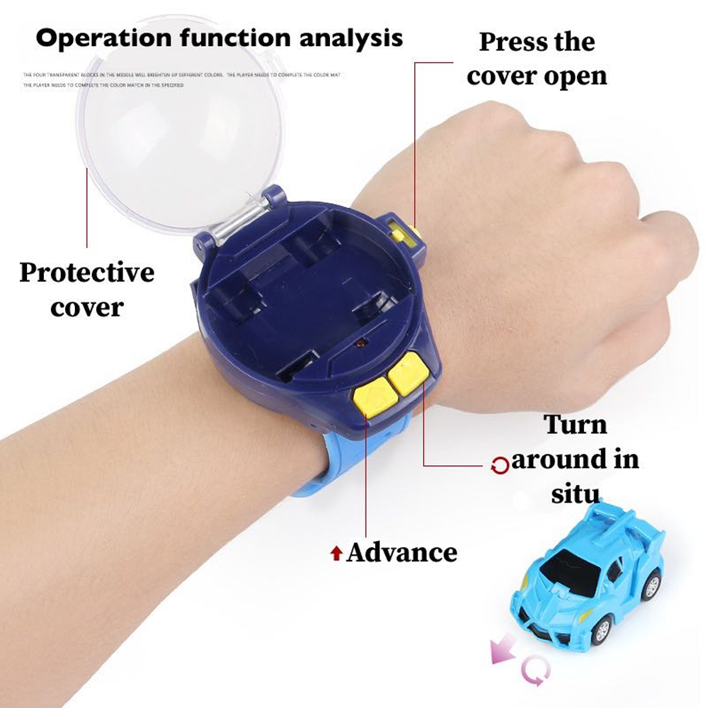 Mini Remote Control Kids Toy Car Watch - Inspire Uplift