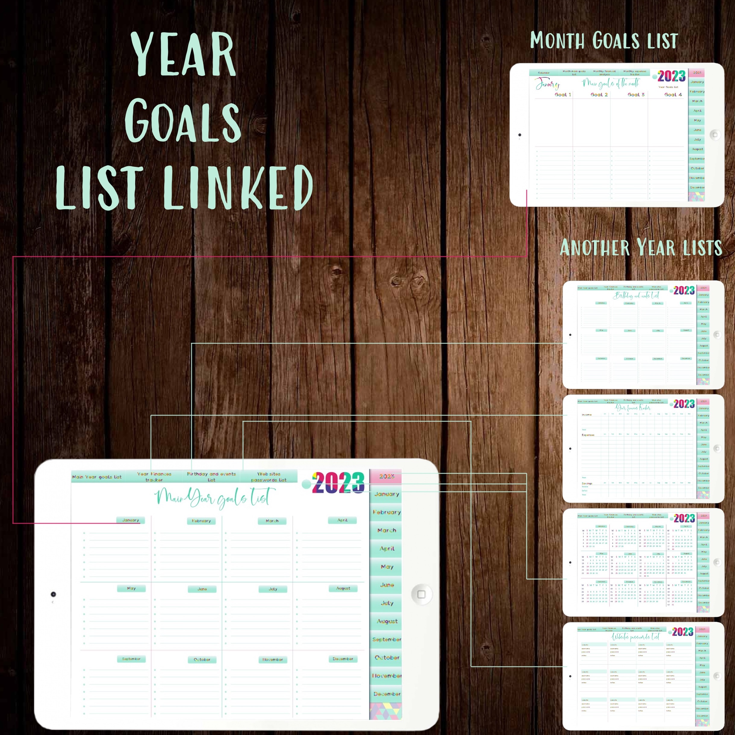Digital Planner, Goodnotes Planner, iPad Planner, Notability - Inspire ...