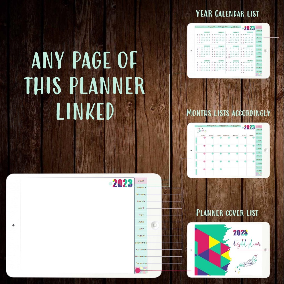 Digital Planner, Goodnotes Planner, iPad Planner, Notability - Inspire ...