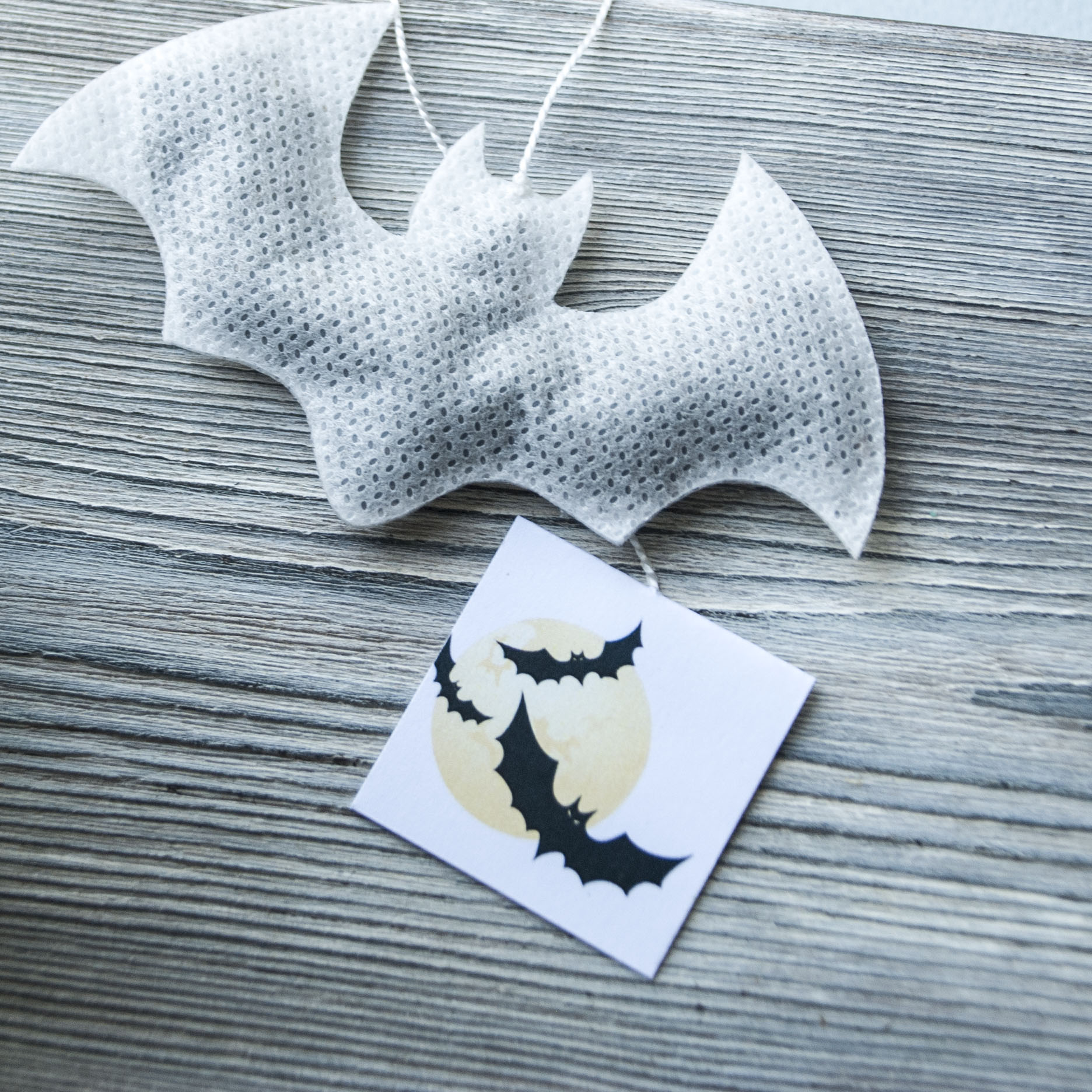 Halloween bat tea bag. Set - 12 pcs. Bat drink gift for Hall - Inspire ...