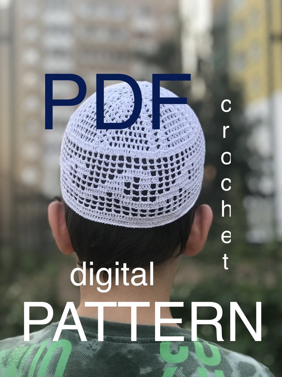 Crochet islamic kufi hat pattern, crocheting summer cap PDF - Inspire ...