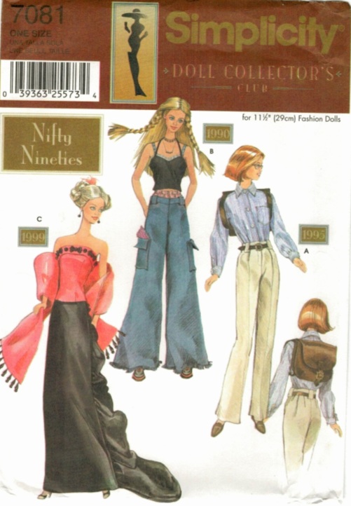PDF Copy Sewing Pattern Simplicity 7081 Clothes fo Dolls 11 - Inspire ...