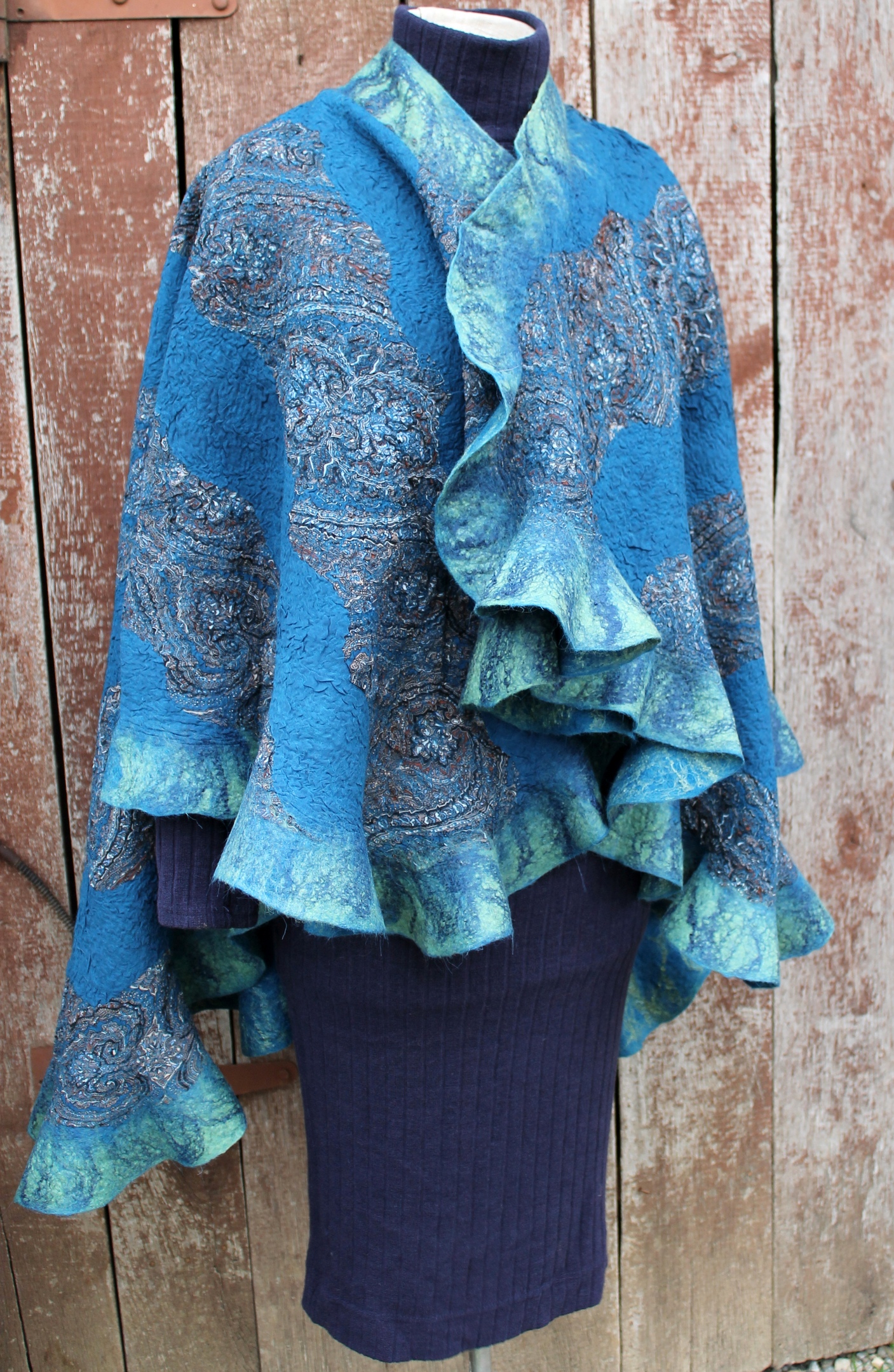 DIY felting PDF pattern Blueprint template size for felt Woo - Inspire ...