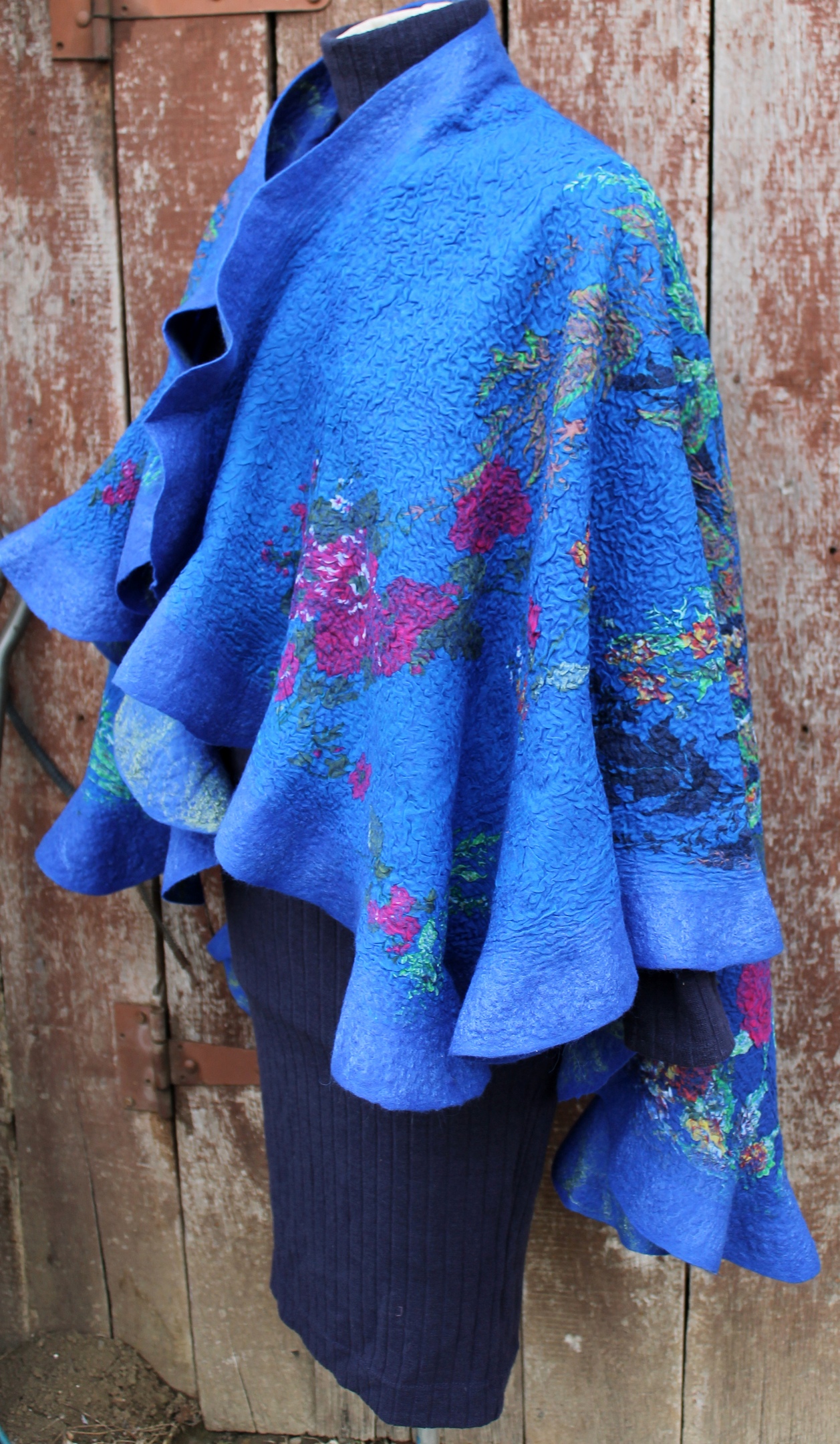 DIY felting PDF pattern Blueprint template size for felt Woo - Inspire ...