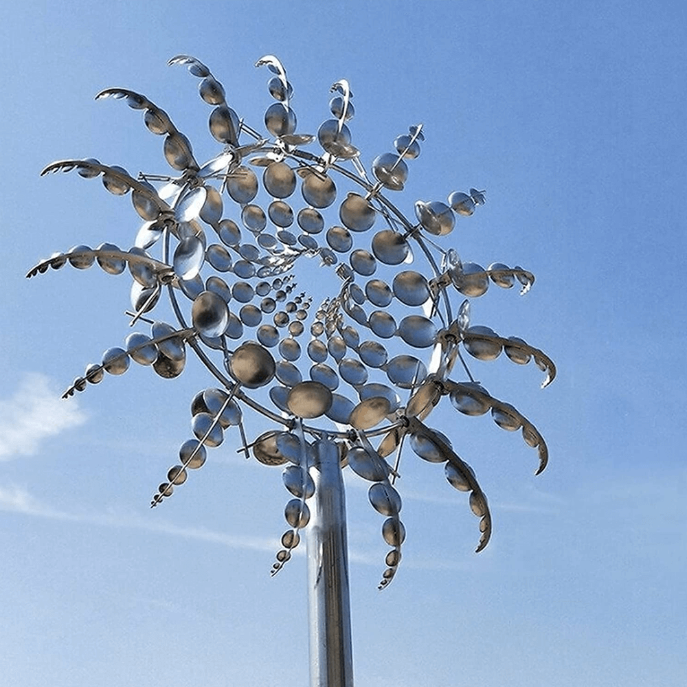 Metal Windmill For Outdoor Decor - Inspire Uplift