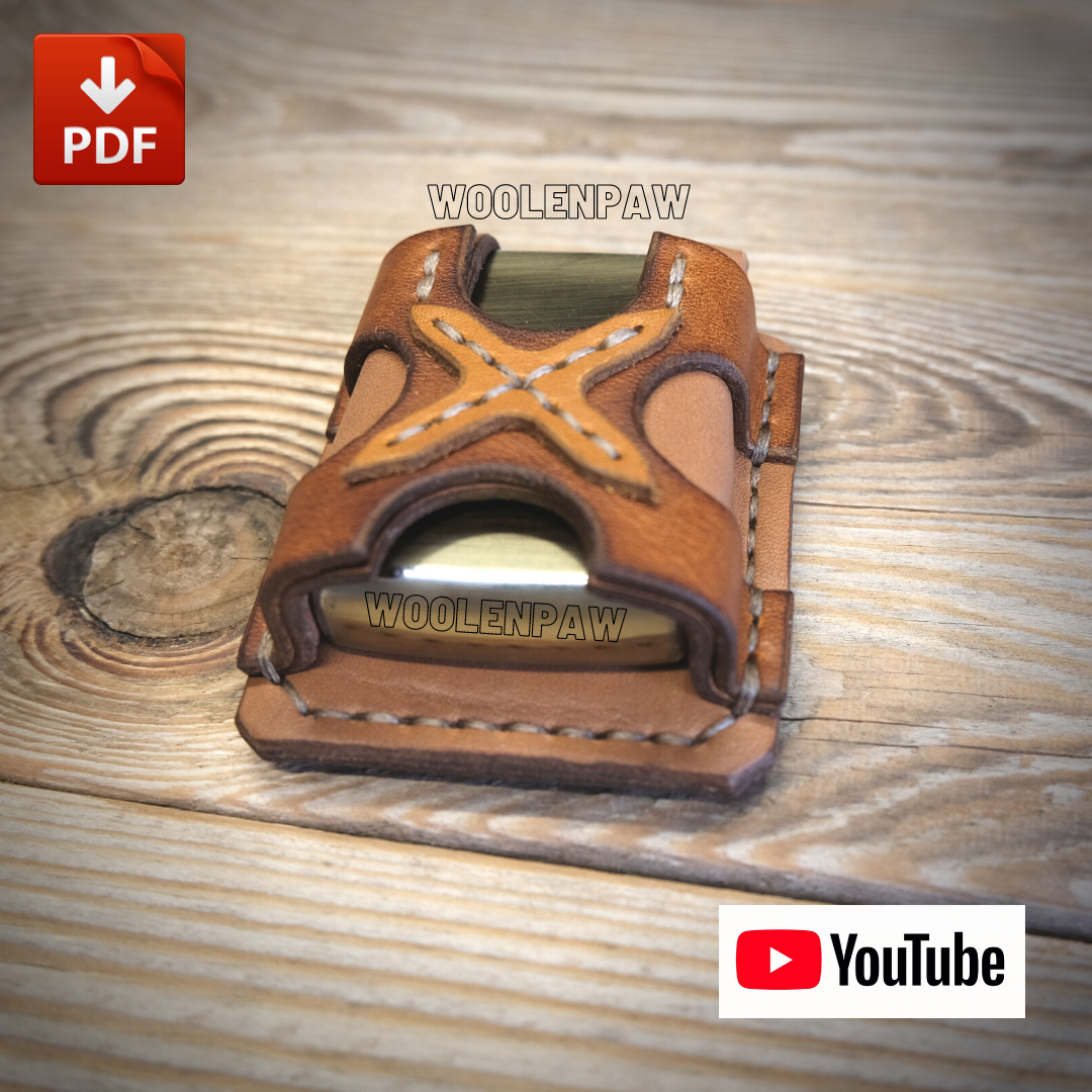 Leather pattern - Zippo case X - Inspire Uplift