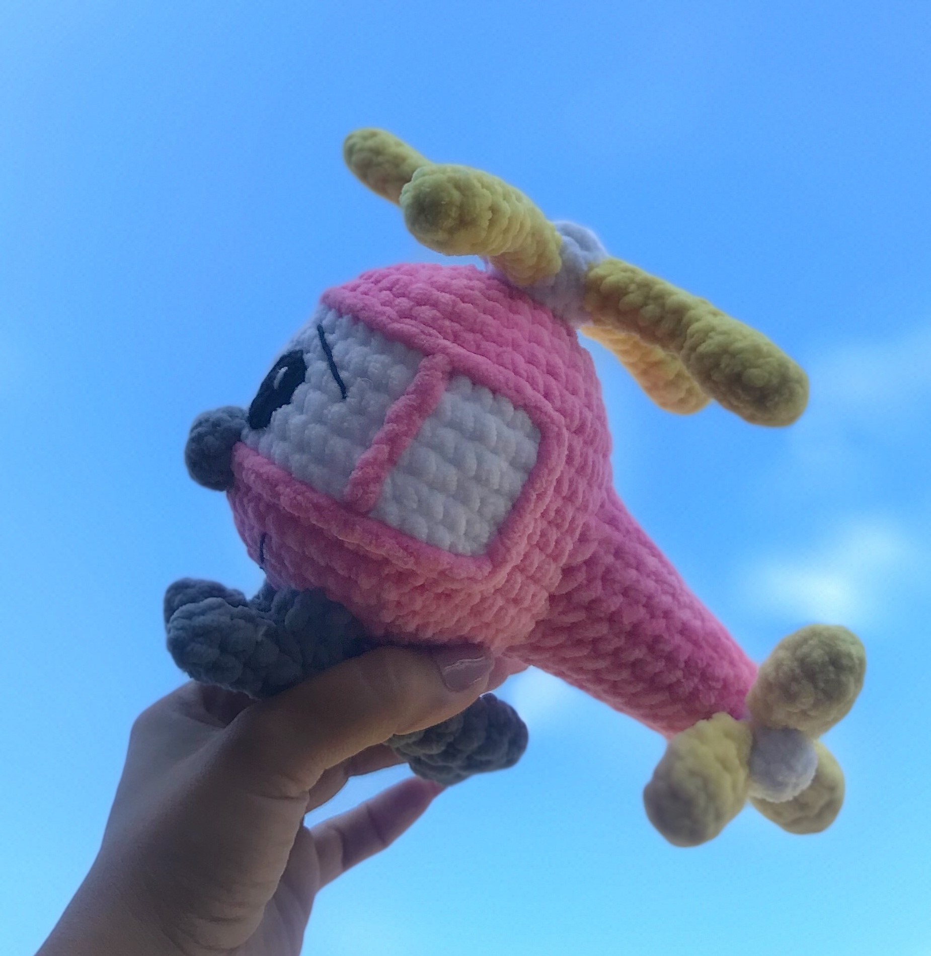Crochet Pattern Plush Helicopter | Inspire Uplift