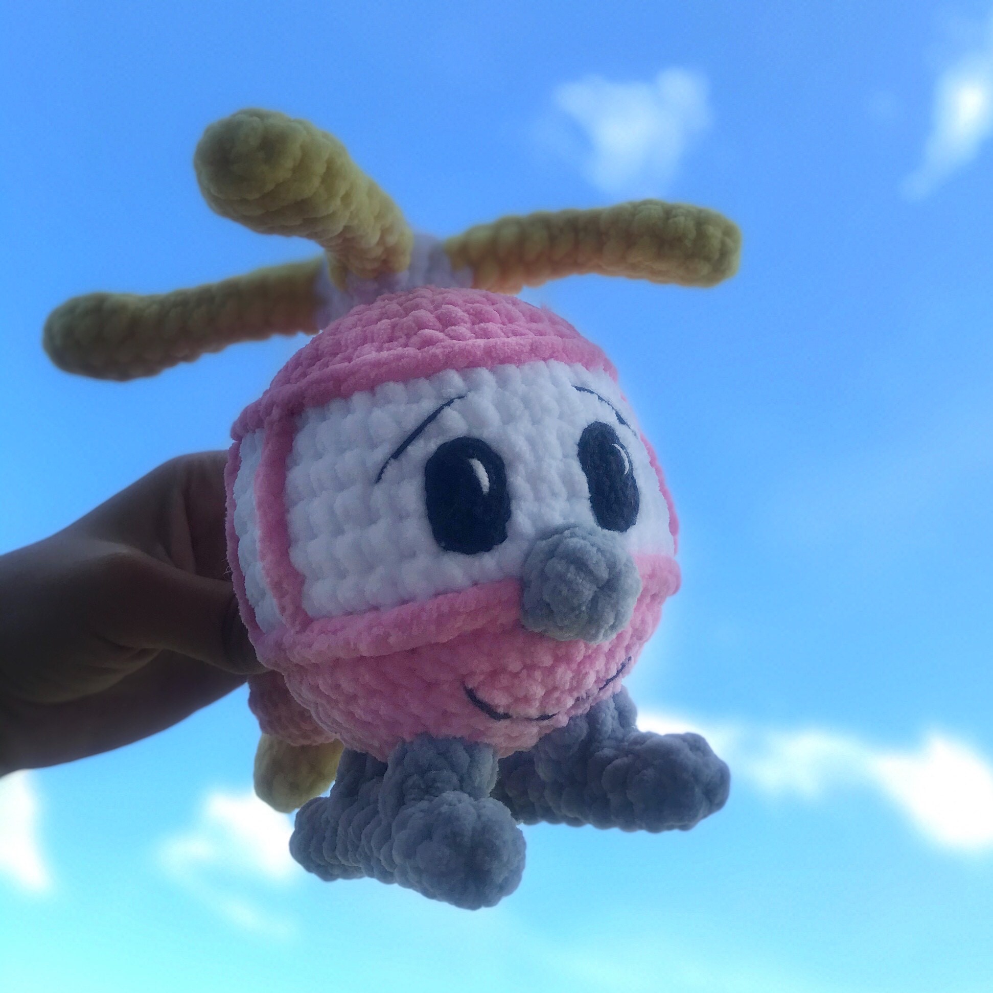 Crochet Pattern Plush Helicopter - Inspire Uplift
