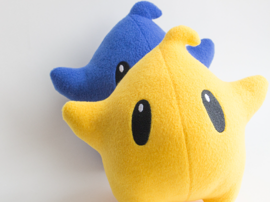 Super Mario Galaxy Inspired Luma Star Plush | Gamer birthda - Inspire ...