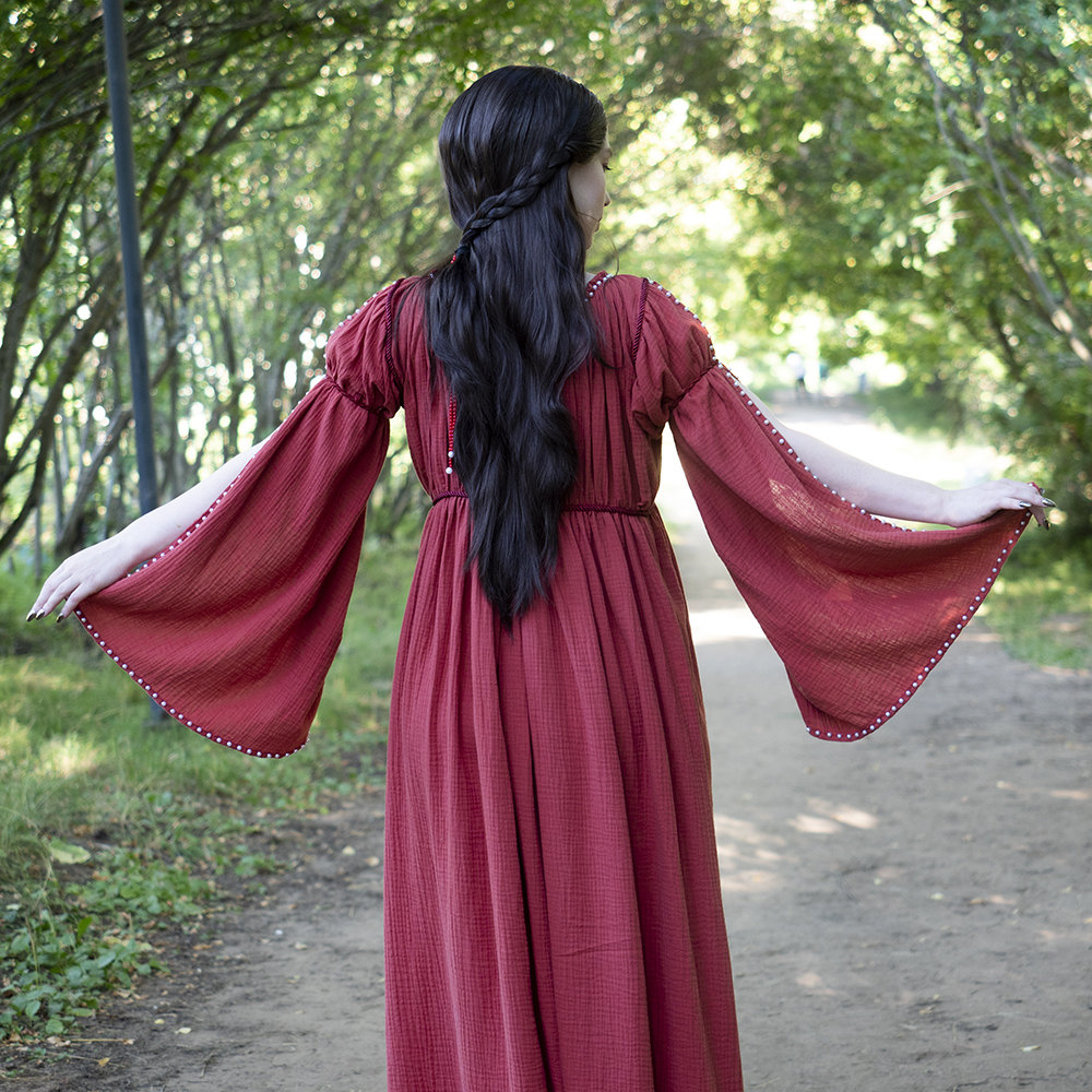 Numenor orange cosplay dress - inspired by The Lord of the R - Inspire ...