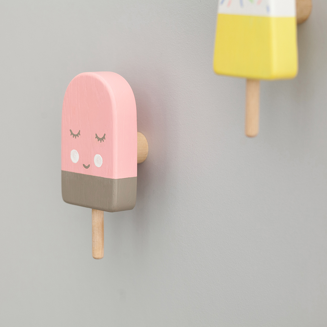 Set of 3 Kids Wall Hooks, Kids Room Wall Decor, Dress Hanger - Inspire ...