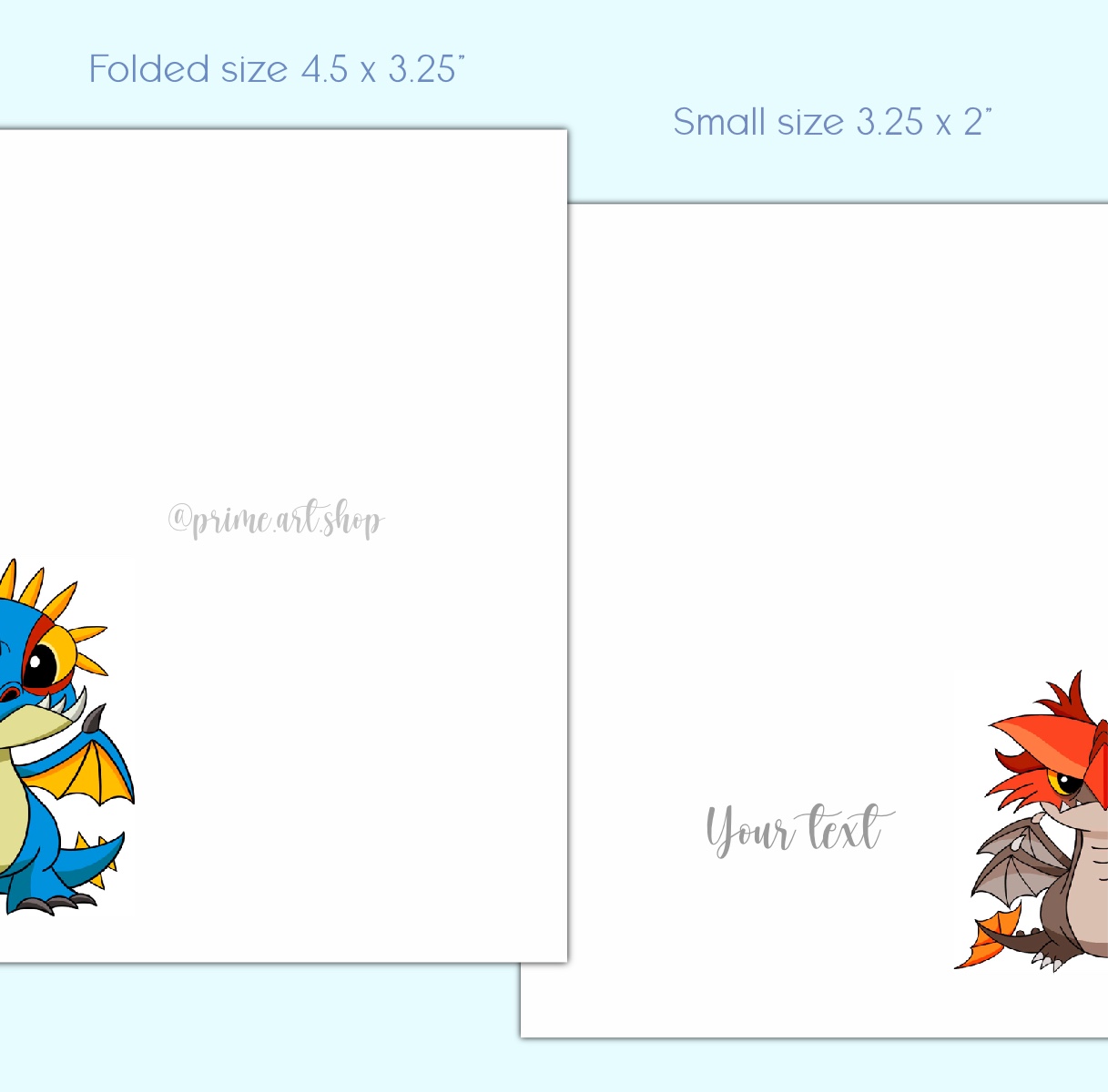 Digital Food labels How to train dragon cards, food cards - Inspire Uplift