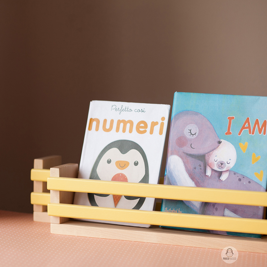 One Kids Book Wall Shelf, Floating Nursery Bookshelf, Shelf - Inspire ...