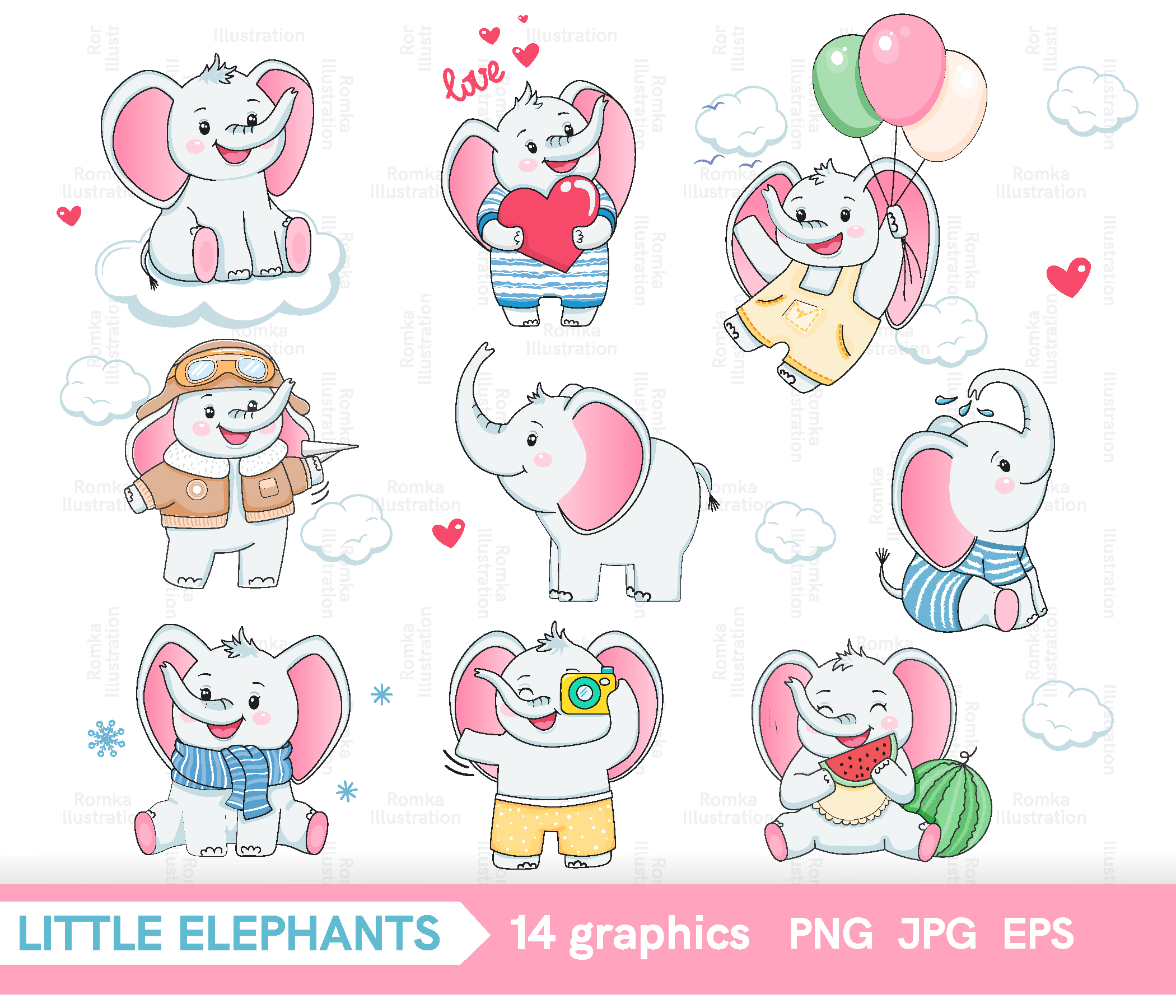 Elephant baby clip art | Inspire Uplift Elephant baby clip art | Inspire Uplift