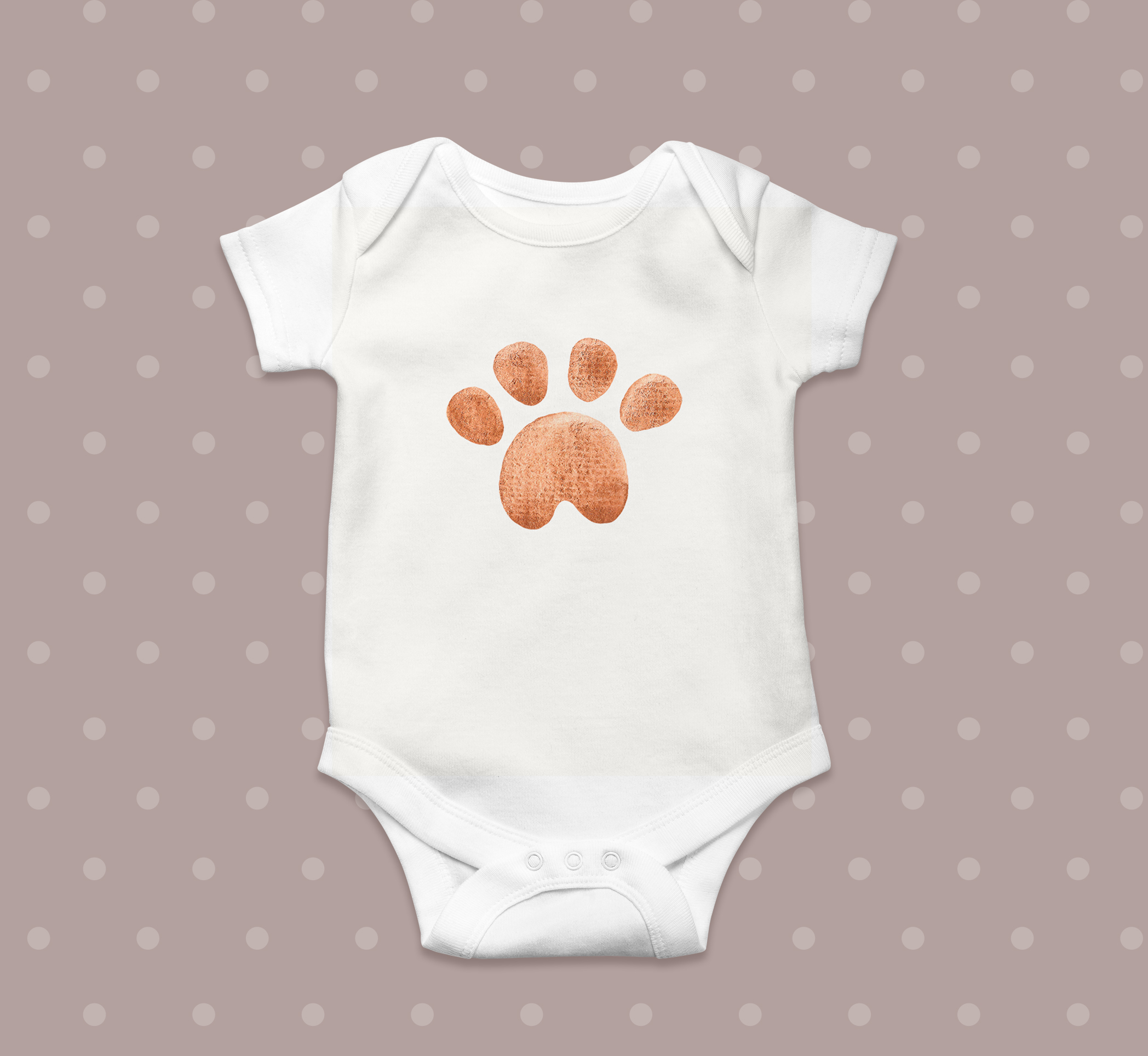 Watercolor paw prints clipart, Hand painted animals paws - Inspire Uplift