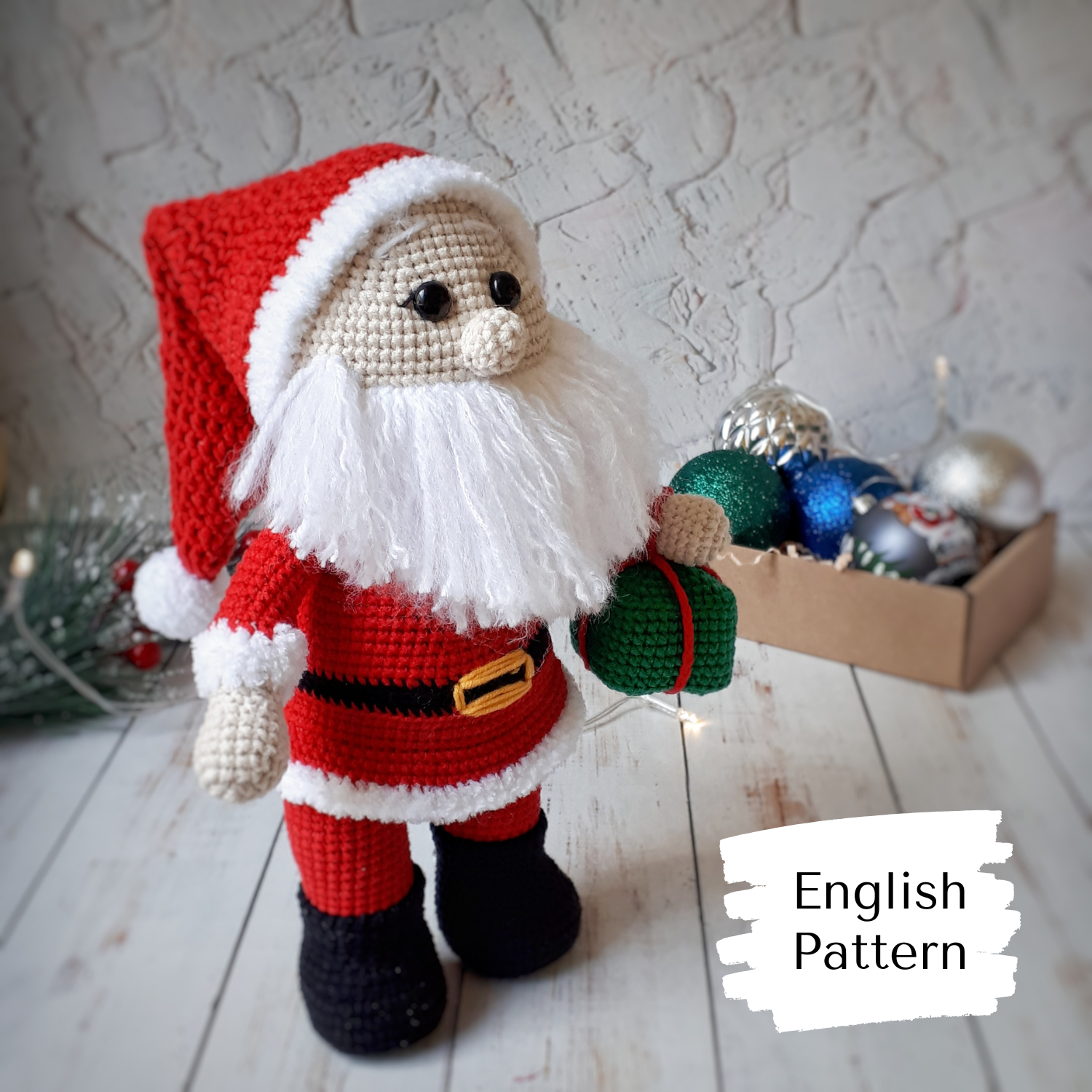 Crochet Pattern Santa Claus Diy crochet Santa Claus | Inspire Uplift