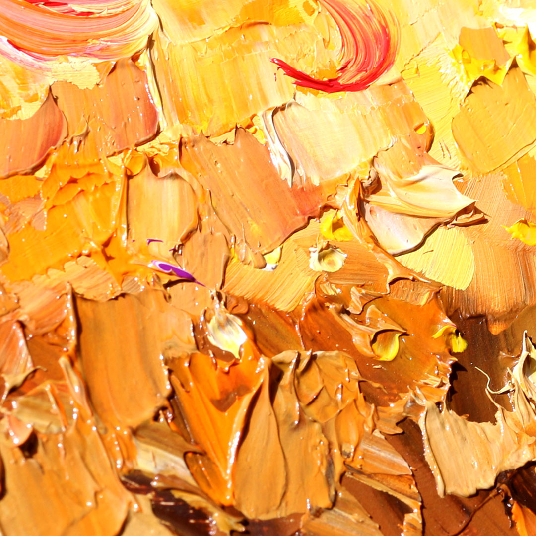 Phoenix Oil Painting Bird Phoenix Original Art Fire Bird Tex - Inspire ...