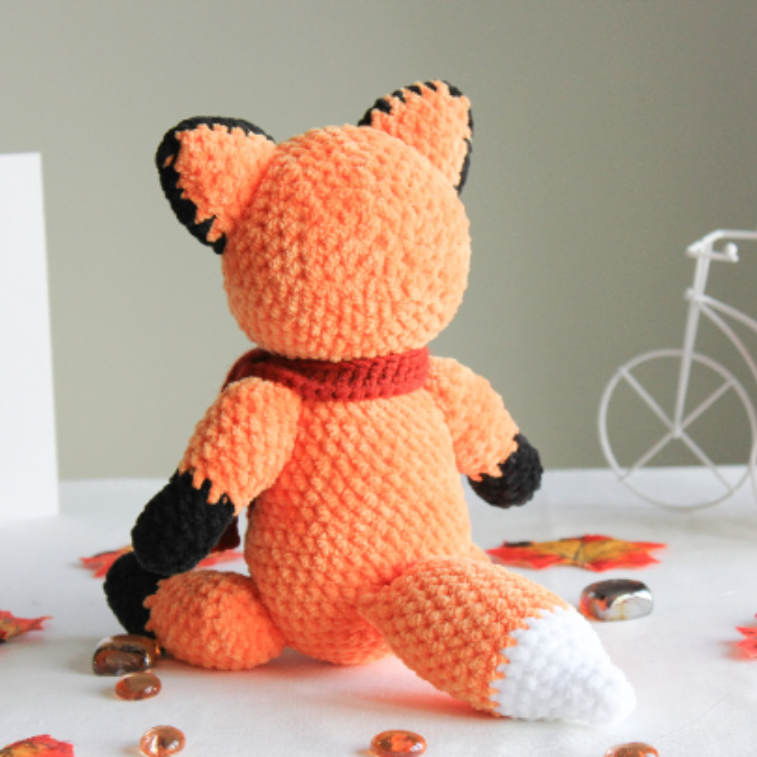 Crochet fox pattern, fox plush amigurumi, crochet stuffed an - Inspire ...