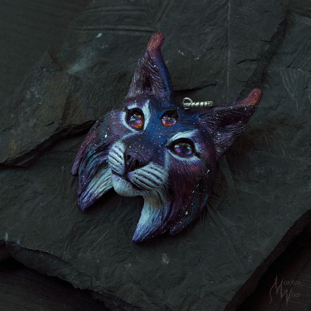 wild cat space galaxy big cat lynx bobcat wildcat sacred cel - Inspire ...