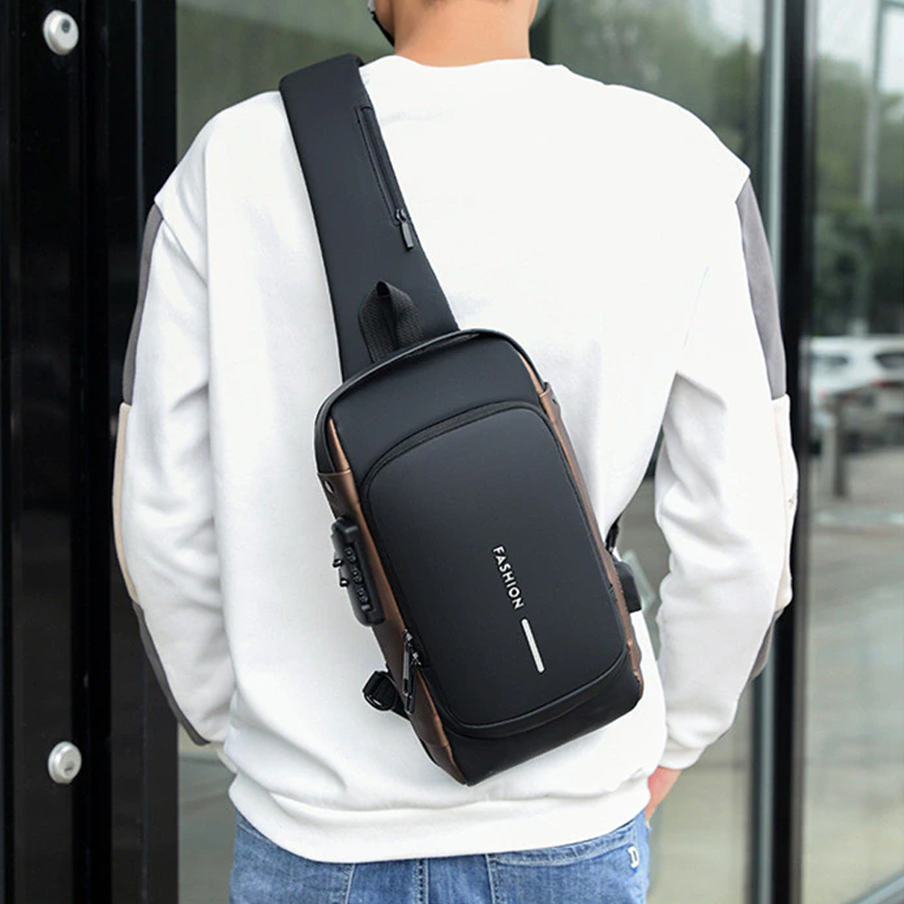 USB Sling Anti-Theft Waterproof Backpack - Inspire Uplift