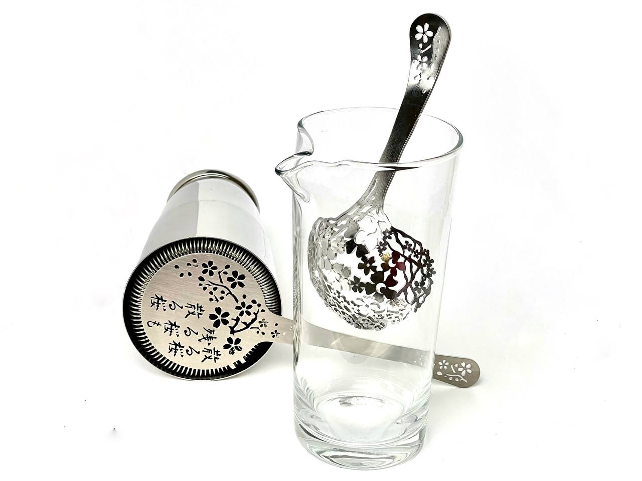 Sakura Set Hawthorne and Julep Cocktail Strainer | Inspire Uplift