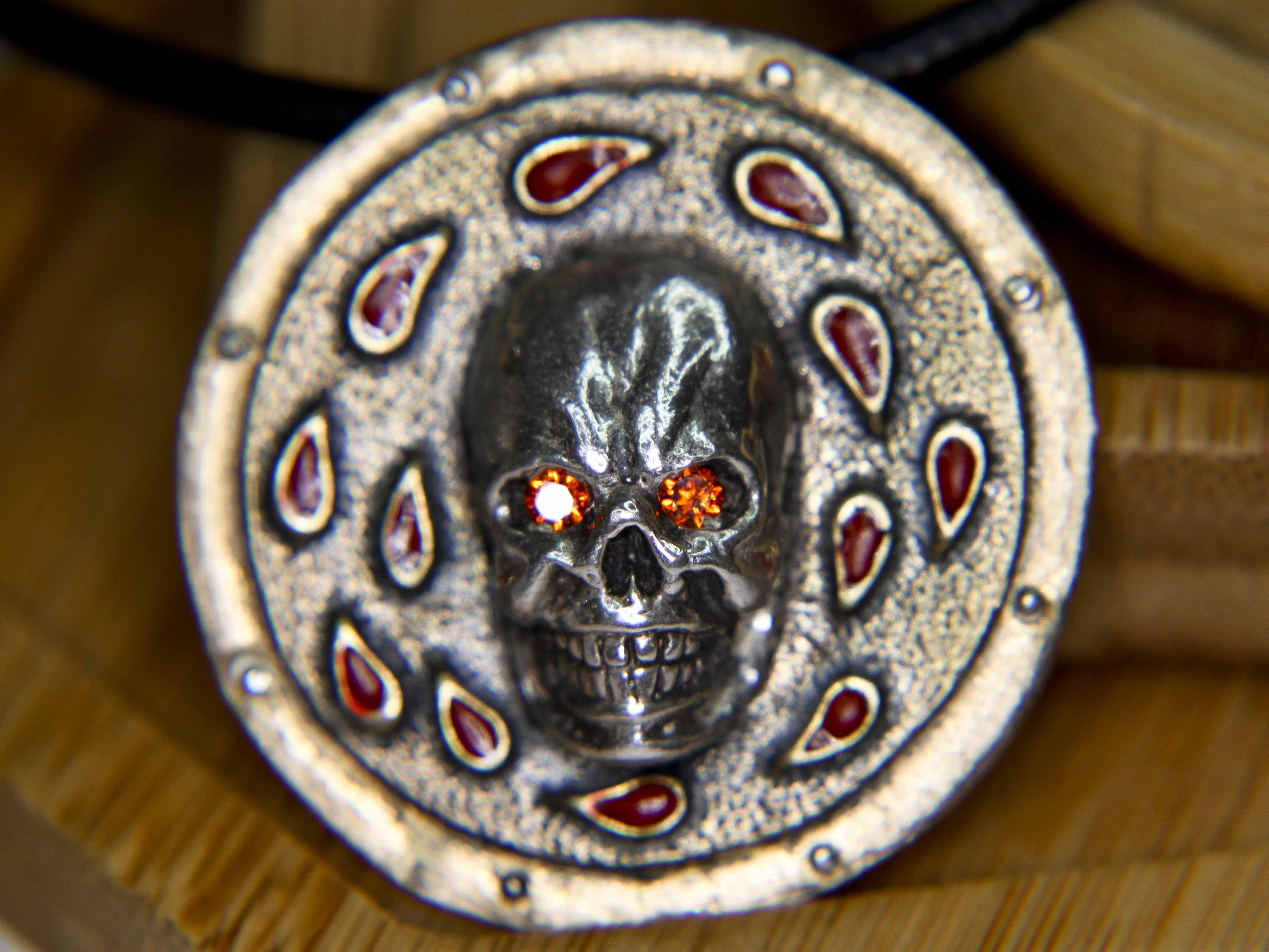 Symbol of Bhaal / Lord of Murder necklace / Geek Gifts / DnD | Inspire ...