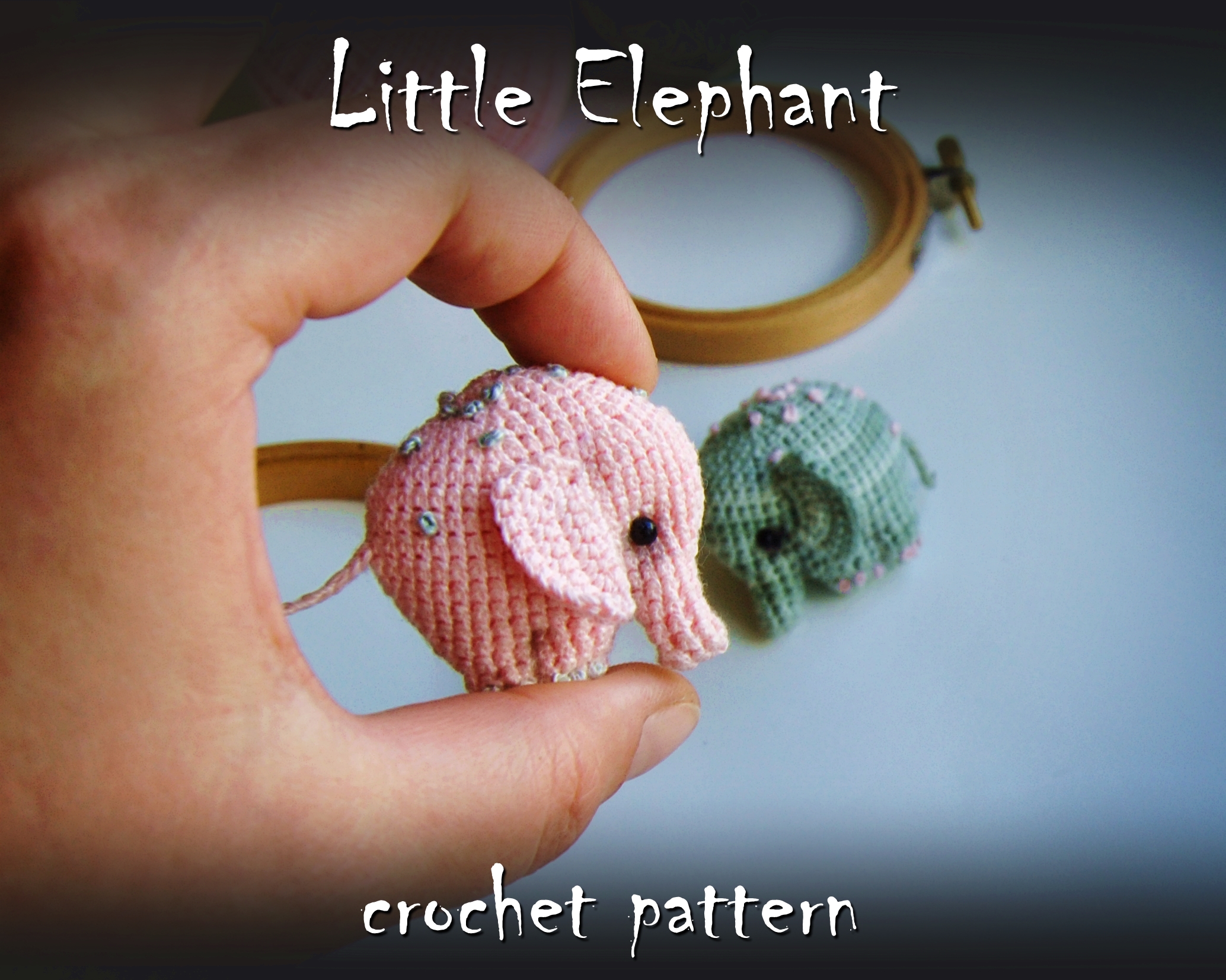 Little Elephant crochet pattern - Inspire Uplift