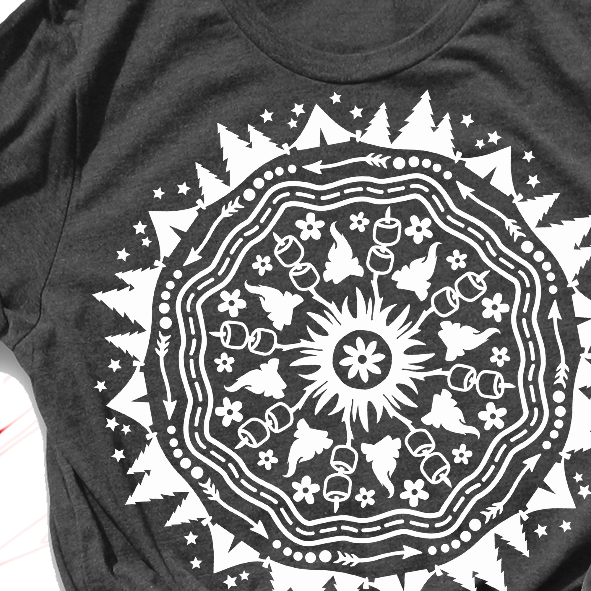 Mandala Travel tent Camp decor Camping sign Camper life Pers - Inspire ...