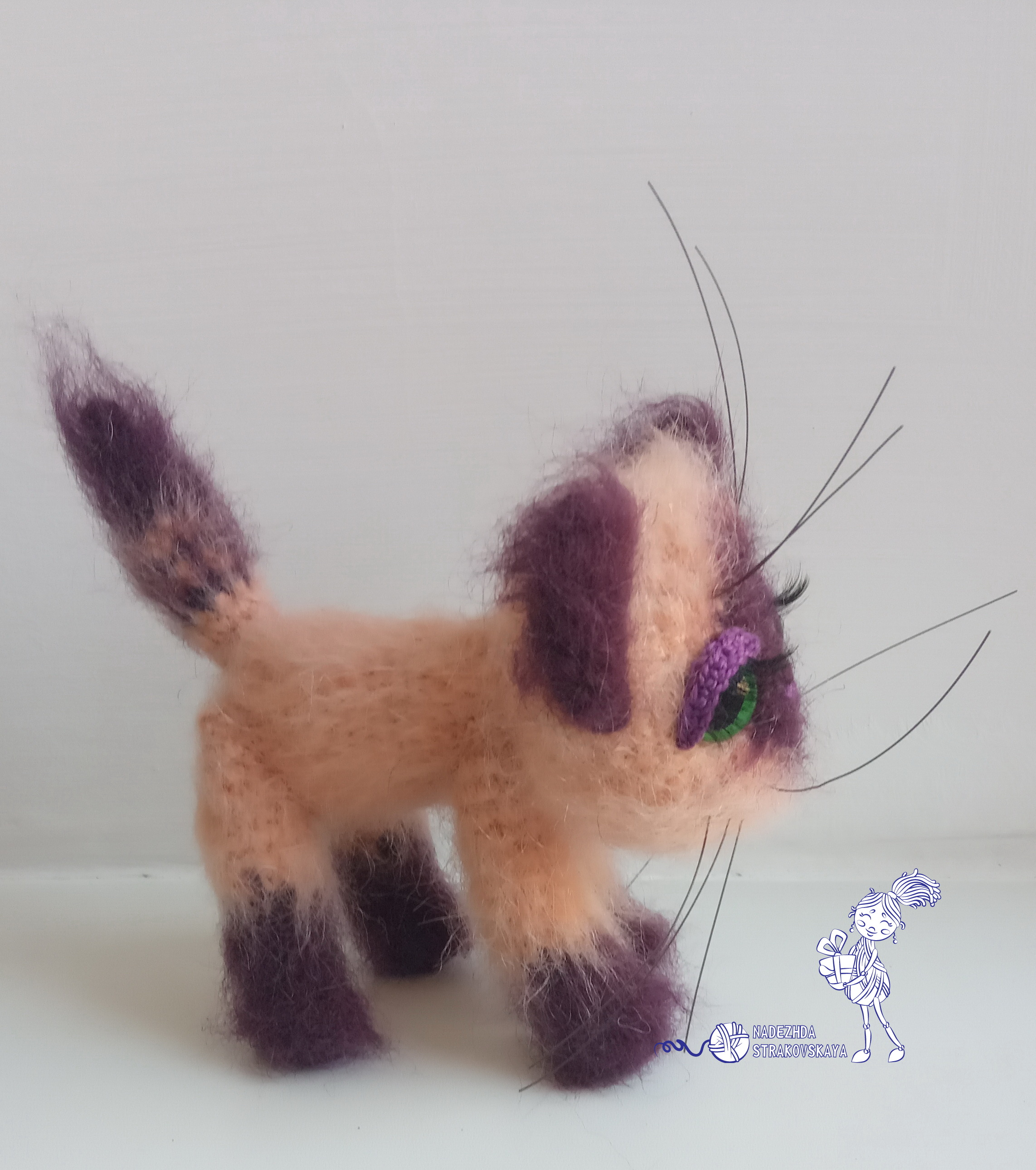 TUTORIAL: CUTE KITTEN crochet pattern - Inspire Uplift