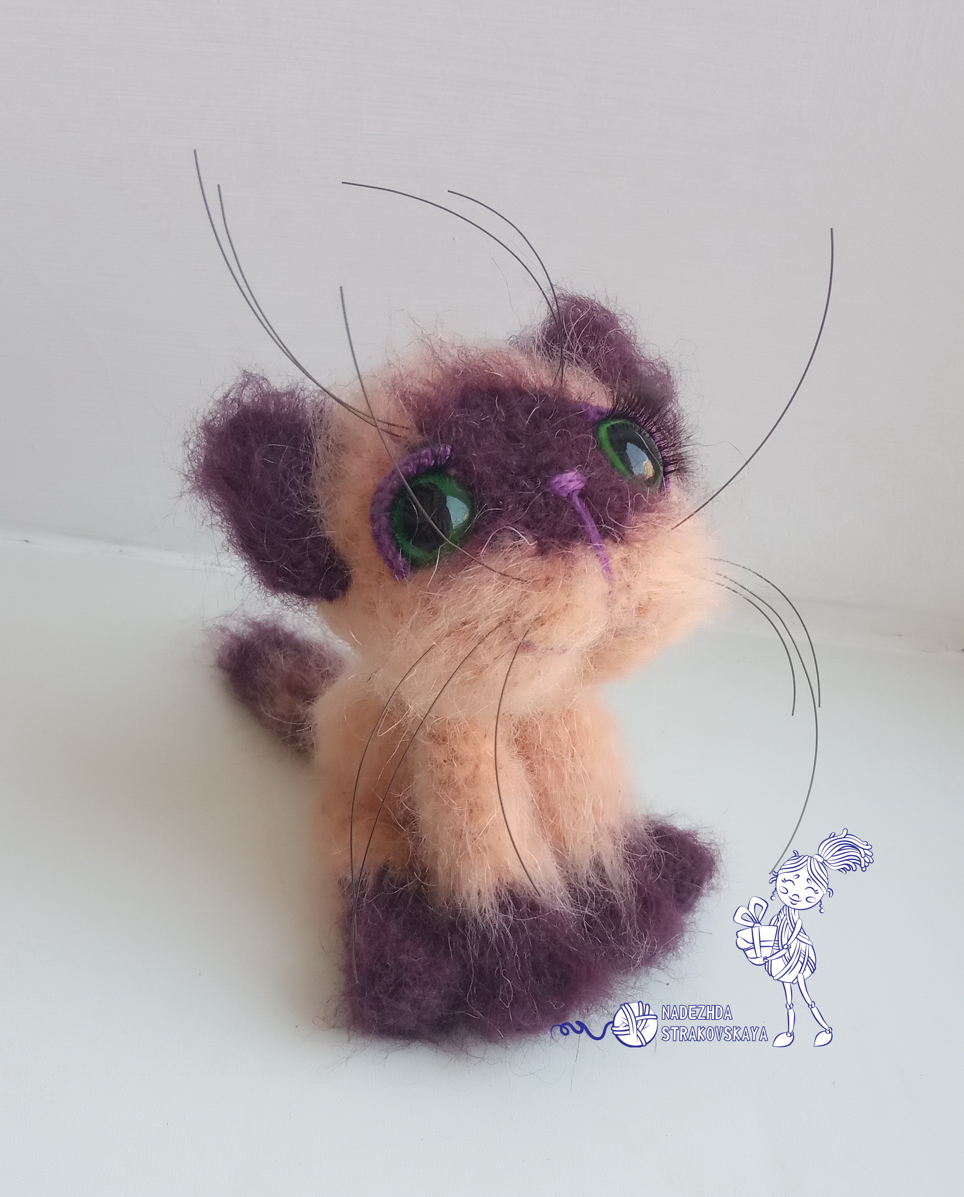 TUTORIAL: CUTE KITTEN crochet pattern - Inspire Uplift