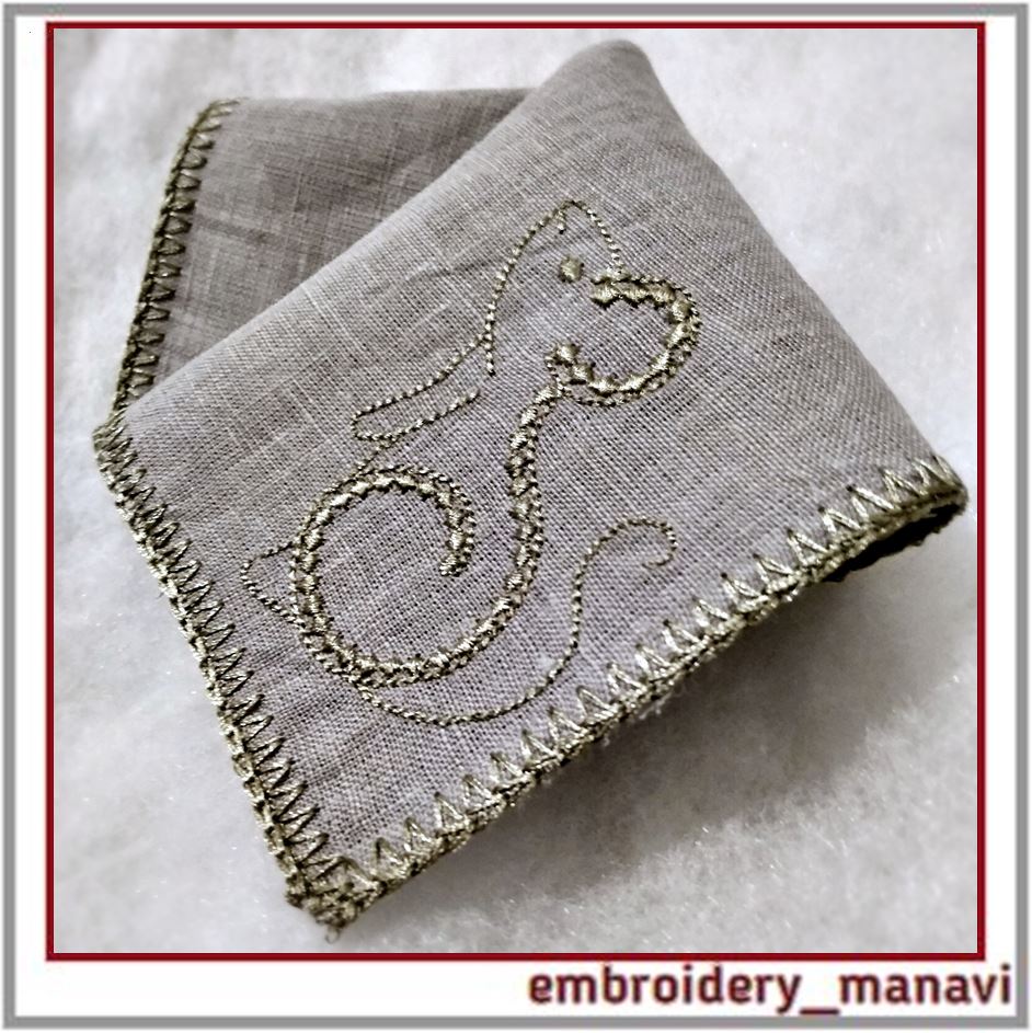 wedding handkerchiefs machine embroidery designs - Inspire Uplift