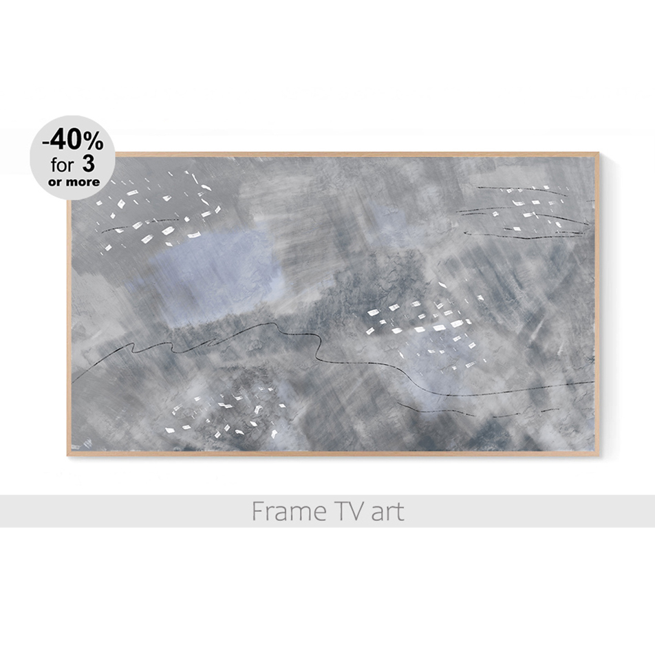 Samsung Frame TV Art Abstract, Colorful Painting Print for D | Inspire ...