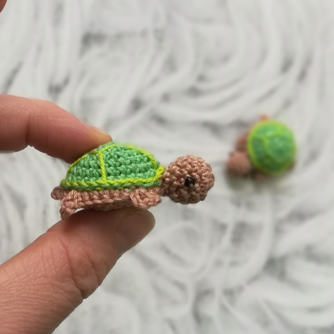 Crochet baby turtle pattern, amigurumi tiny sea animals. - Inspire Uplift
