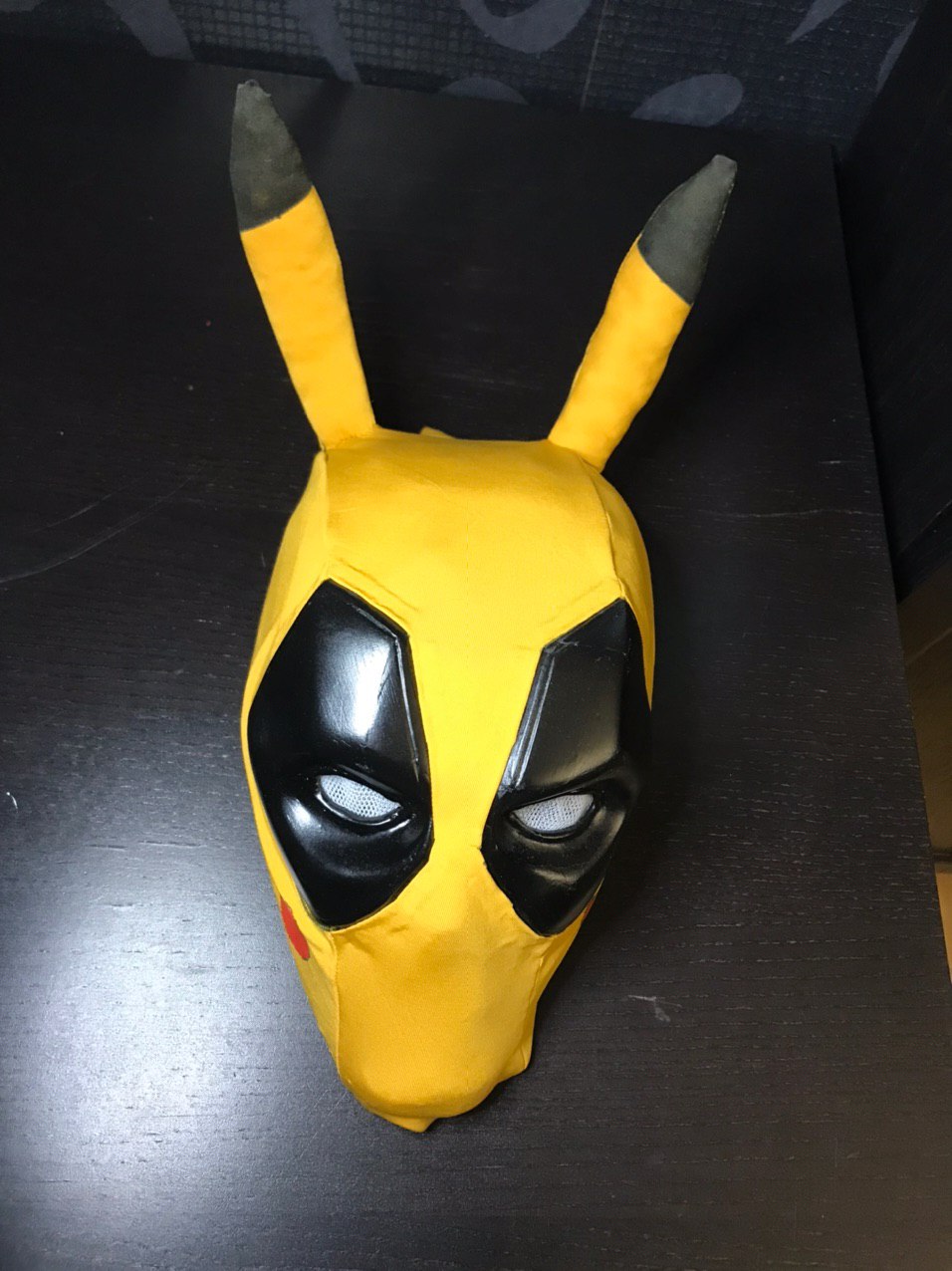 Deadpool Pikachu mask / Pikapool pokemon cosplay - Inspire Uplift