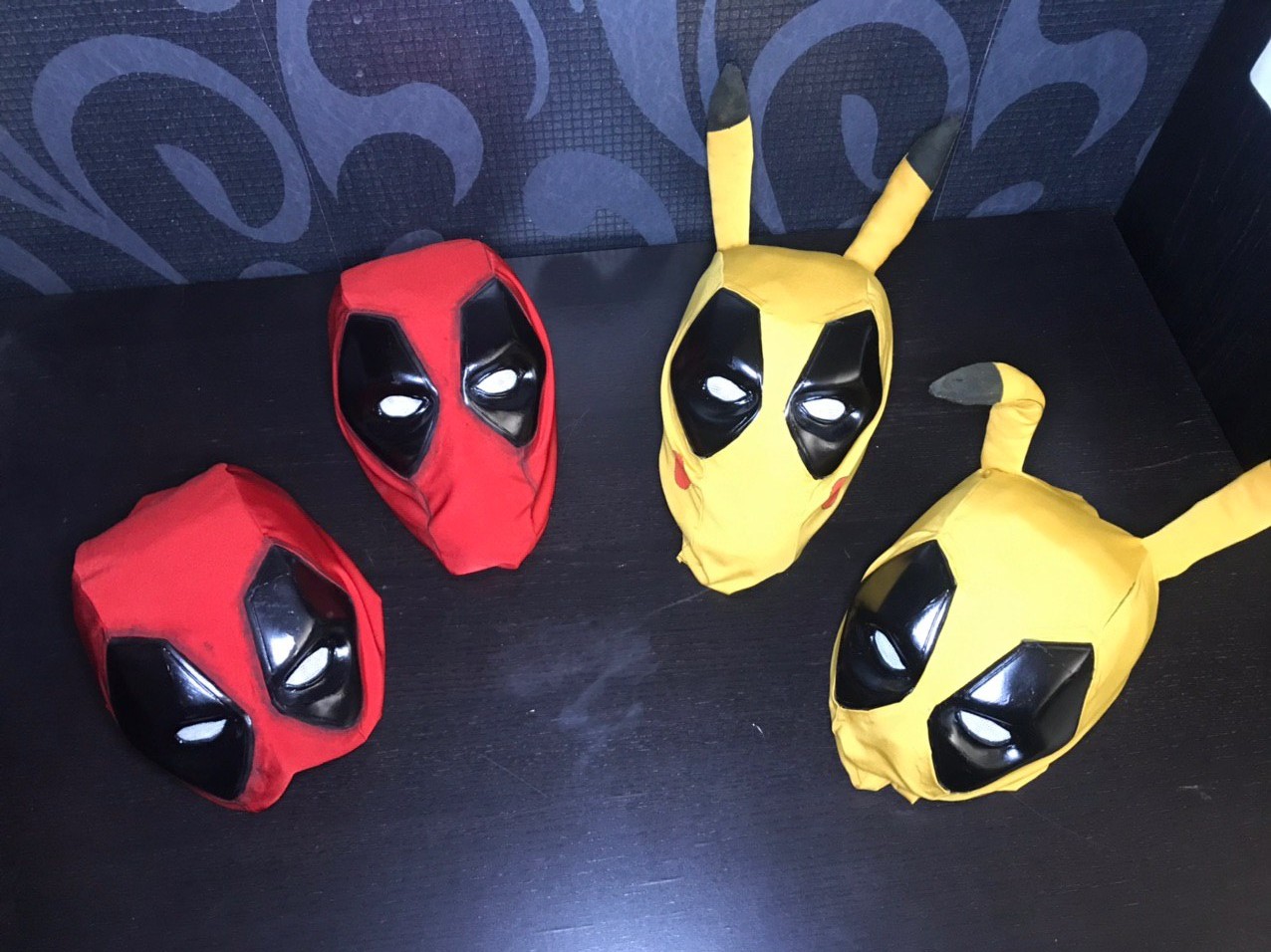 Deadpool Pikachu mask / Pikapool pokemon cosplay - Inspire Uplift
