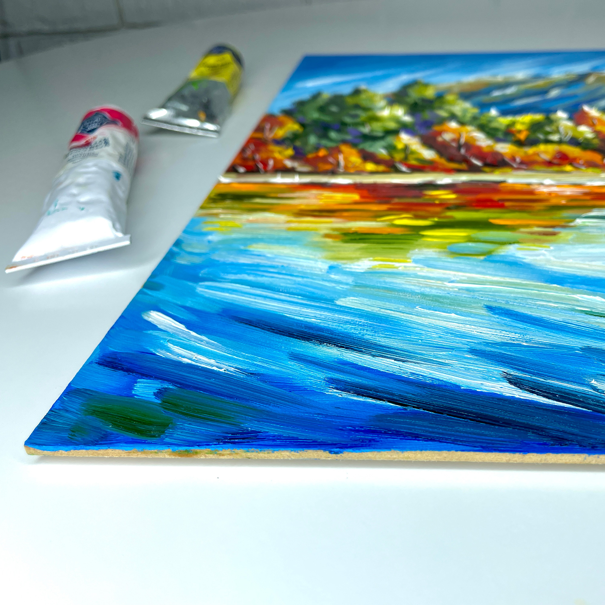 Mount Katahdin Painting Baxter State Park Original Oil Paint - Inspire ...