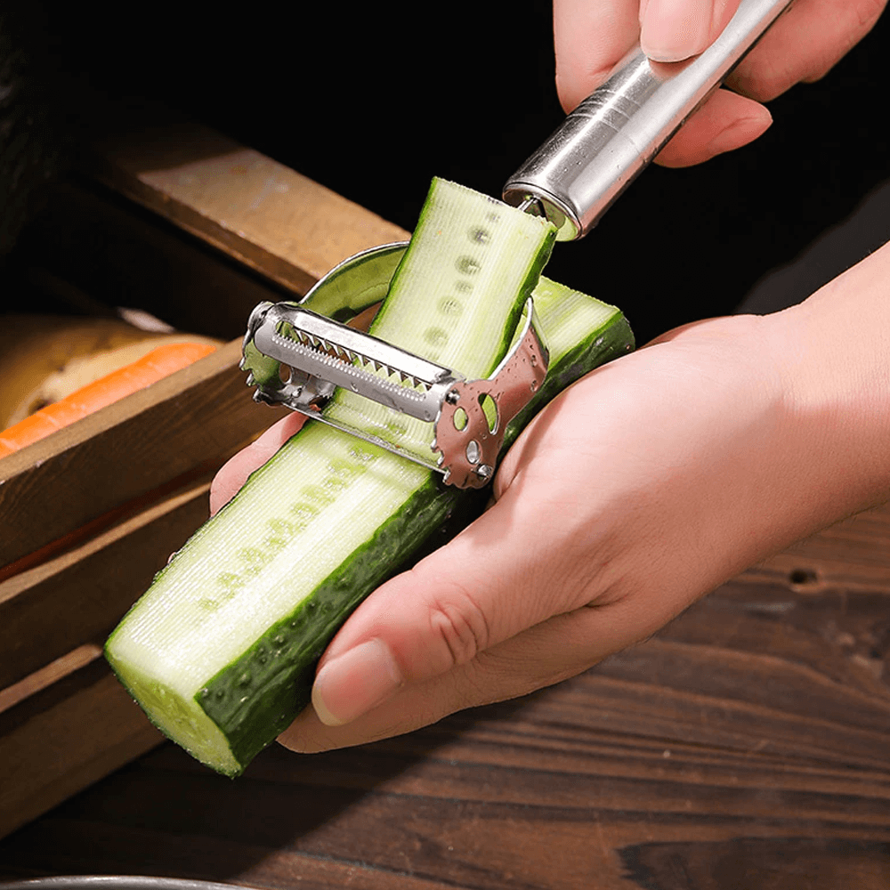 3Pcs Veggies Julienne Peeler & Hair Picker - Inspire Uplift
