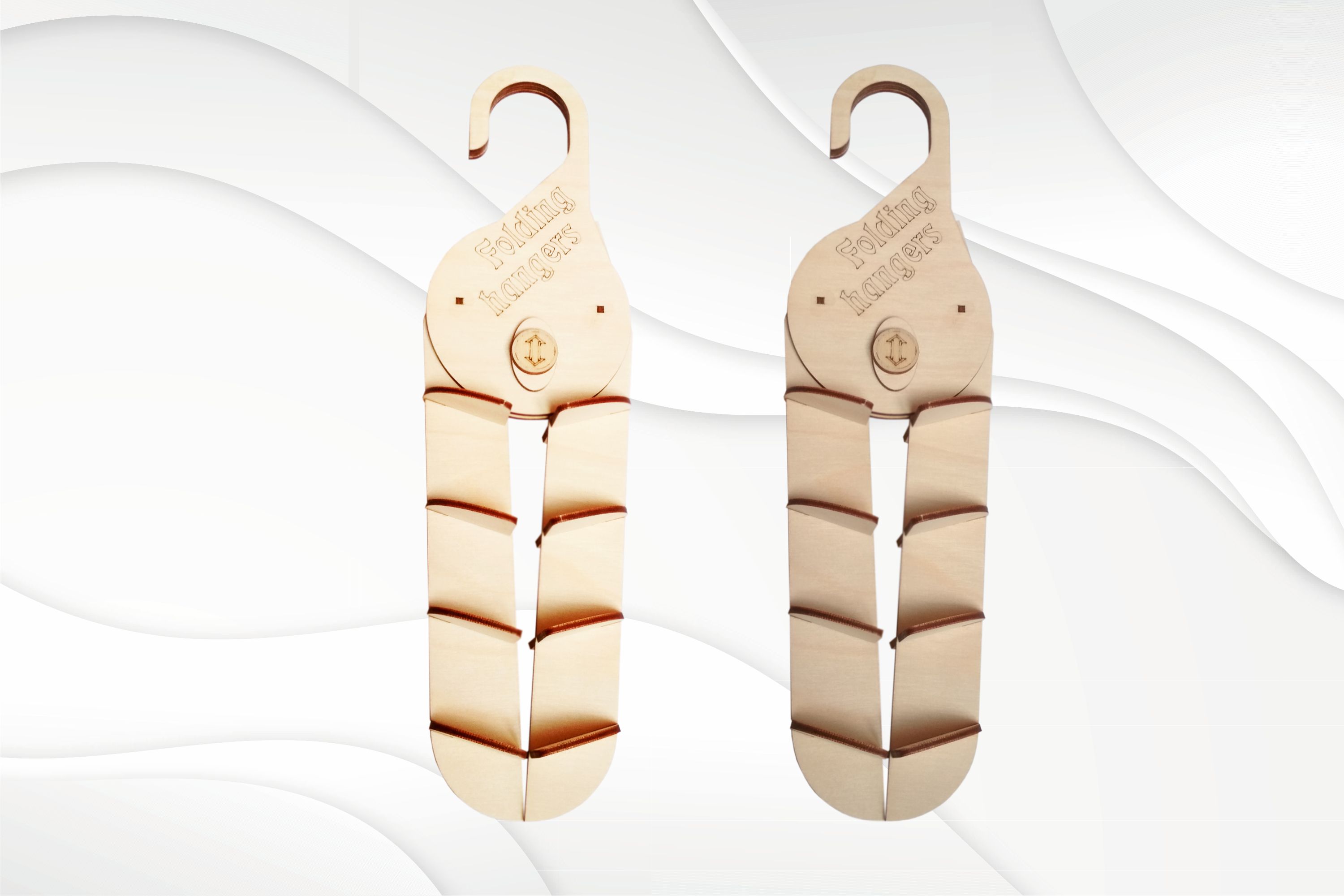 Hanger folding digital cut model. Laser cutting design. Glow - Inspire ...