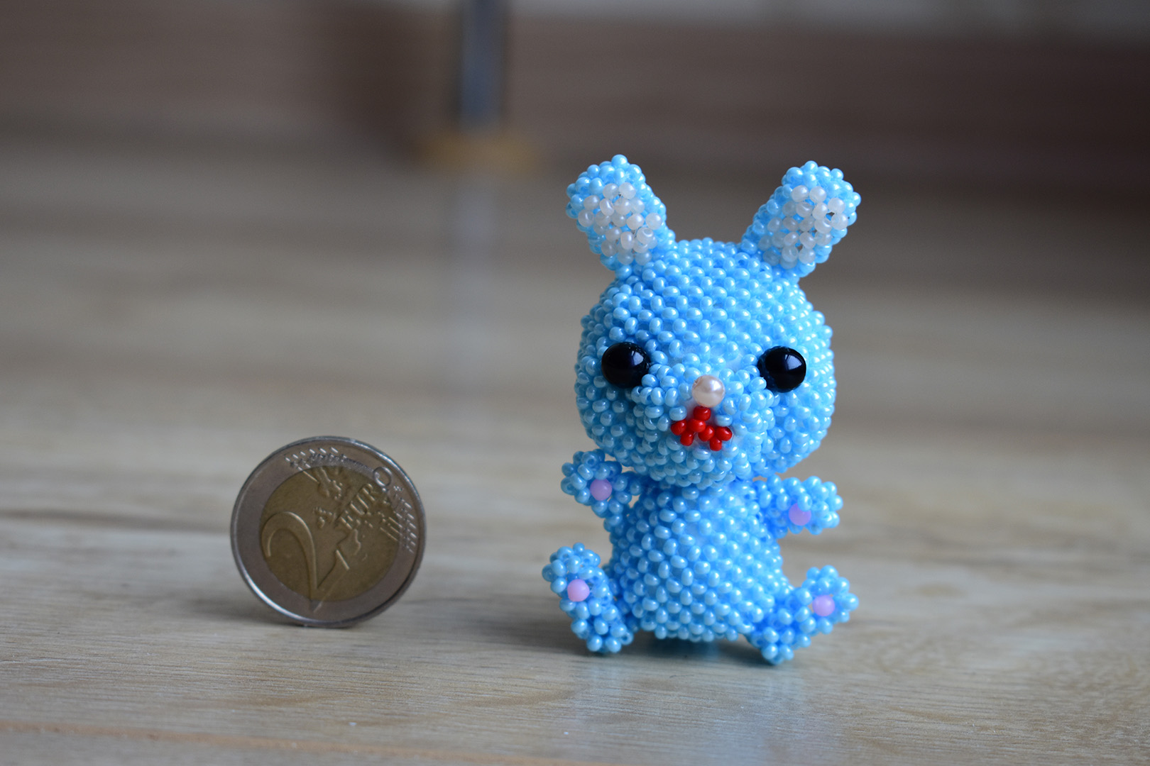 How to make easy beaded animal rabbit. 3d beading tutorial, - Inspire ...