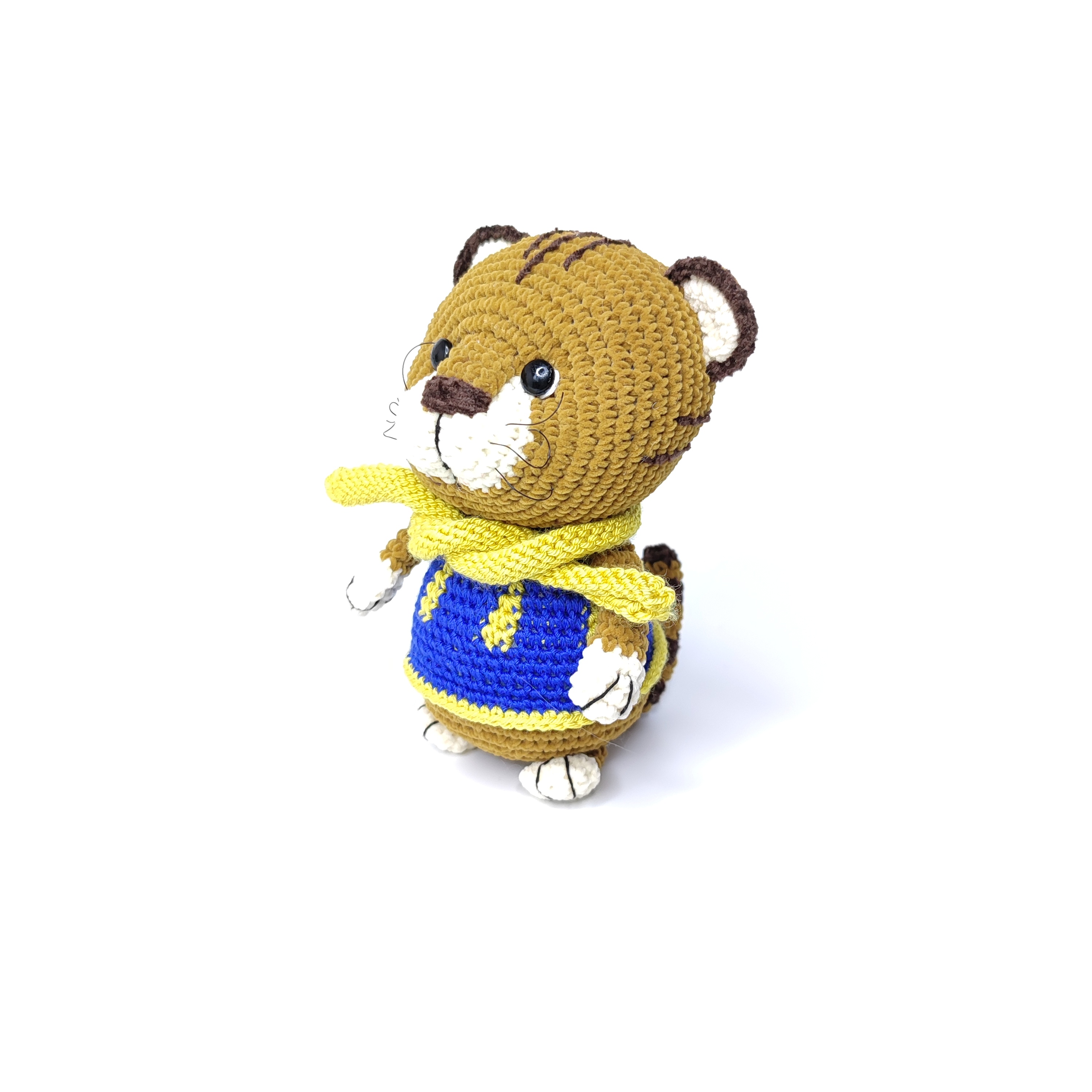 Kawaii plush olive tiger - Inspire Uplift