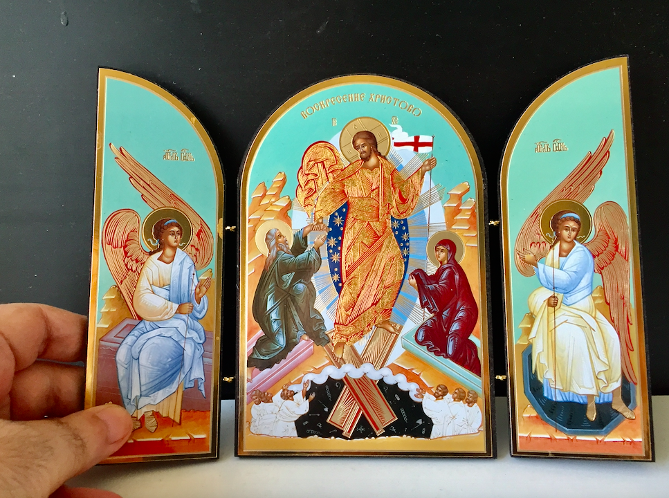 Icon of Jesus Christ Resurrection Russian Orthodox Christian - Inspire ...