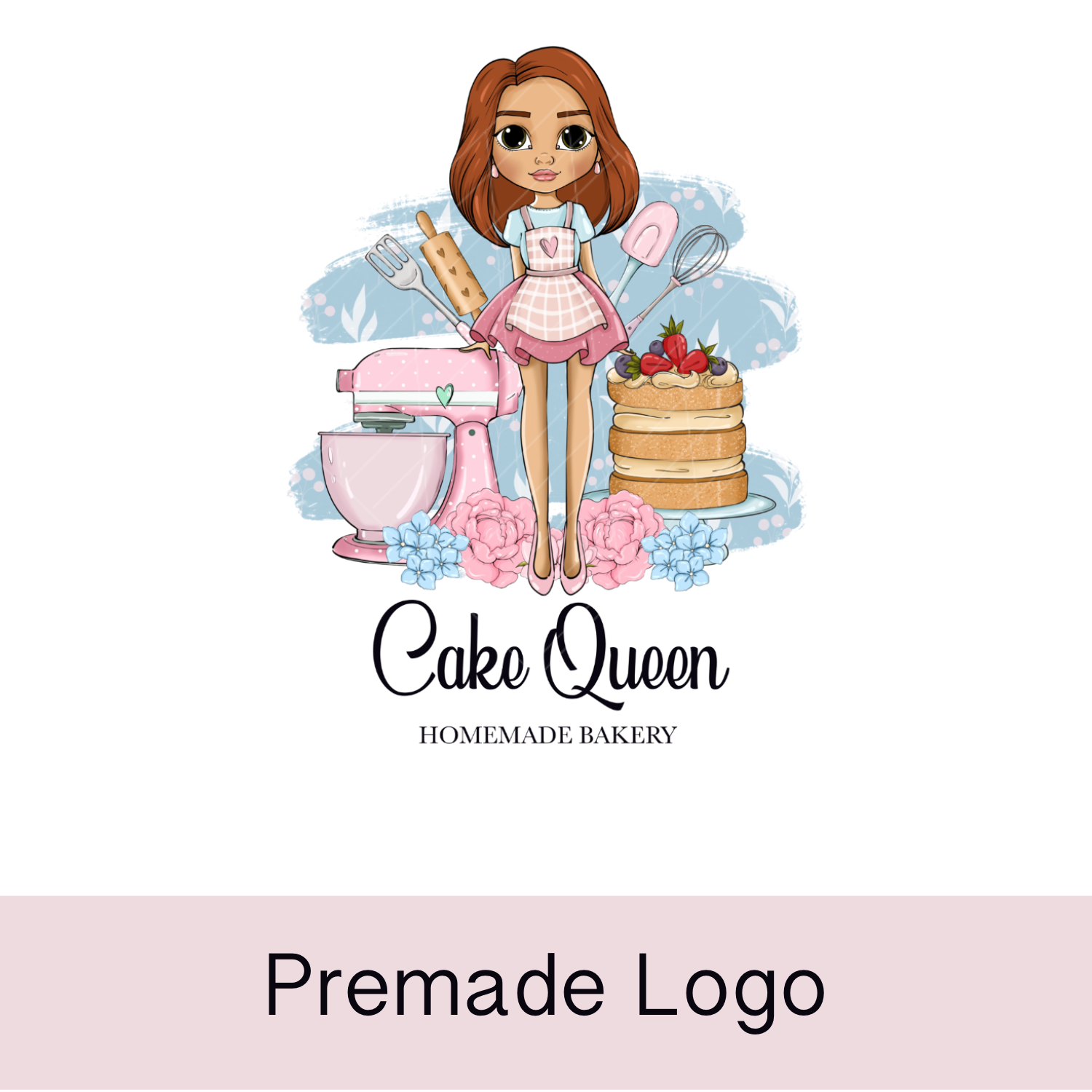 Amazing baking shop premade logo design, sweets logo, cake d - Inspire ...