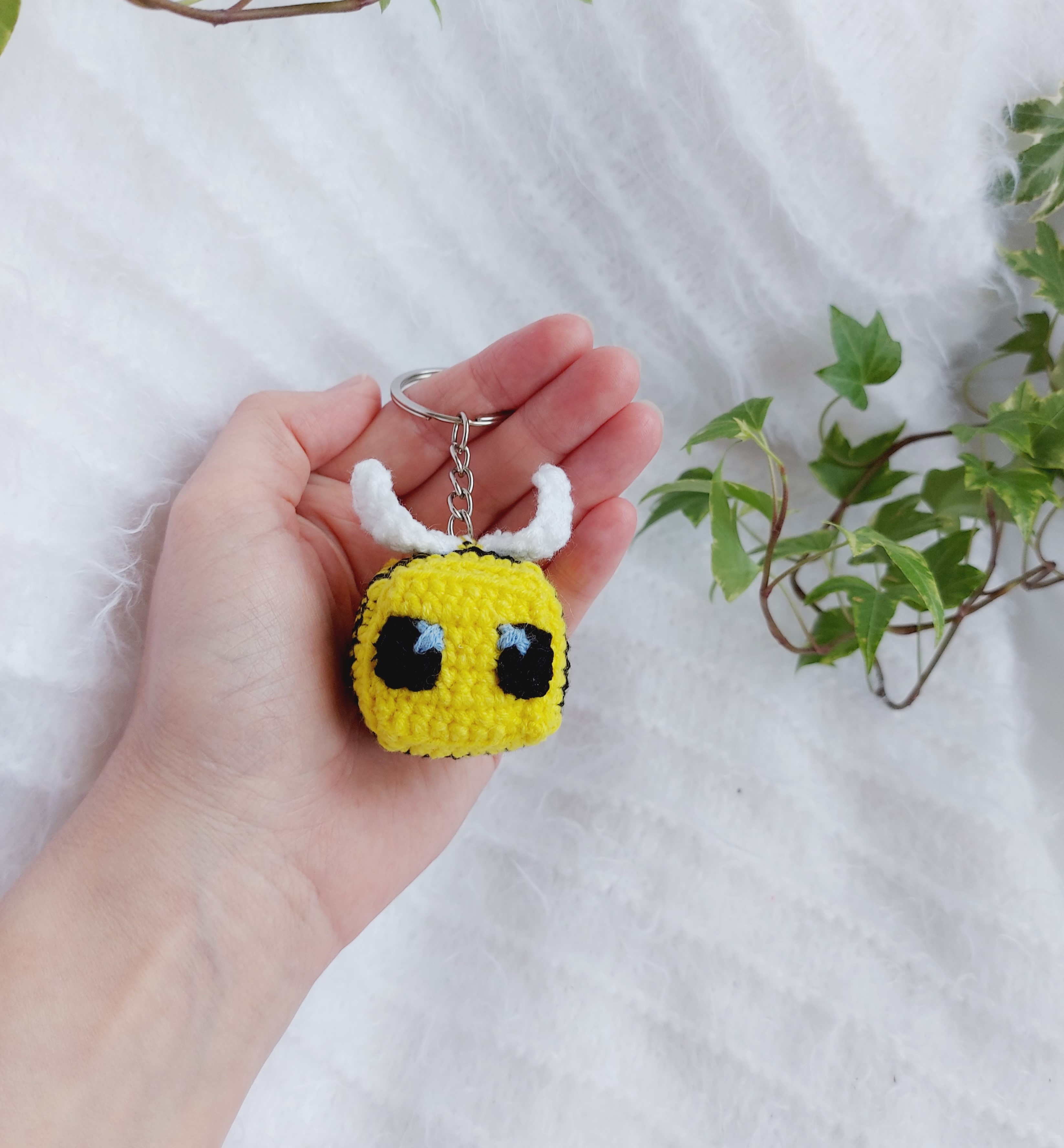 Minecraft Bee plush Minecraft Bee keychain - Inspire Uplift