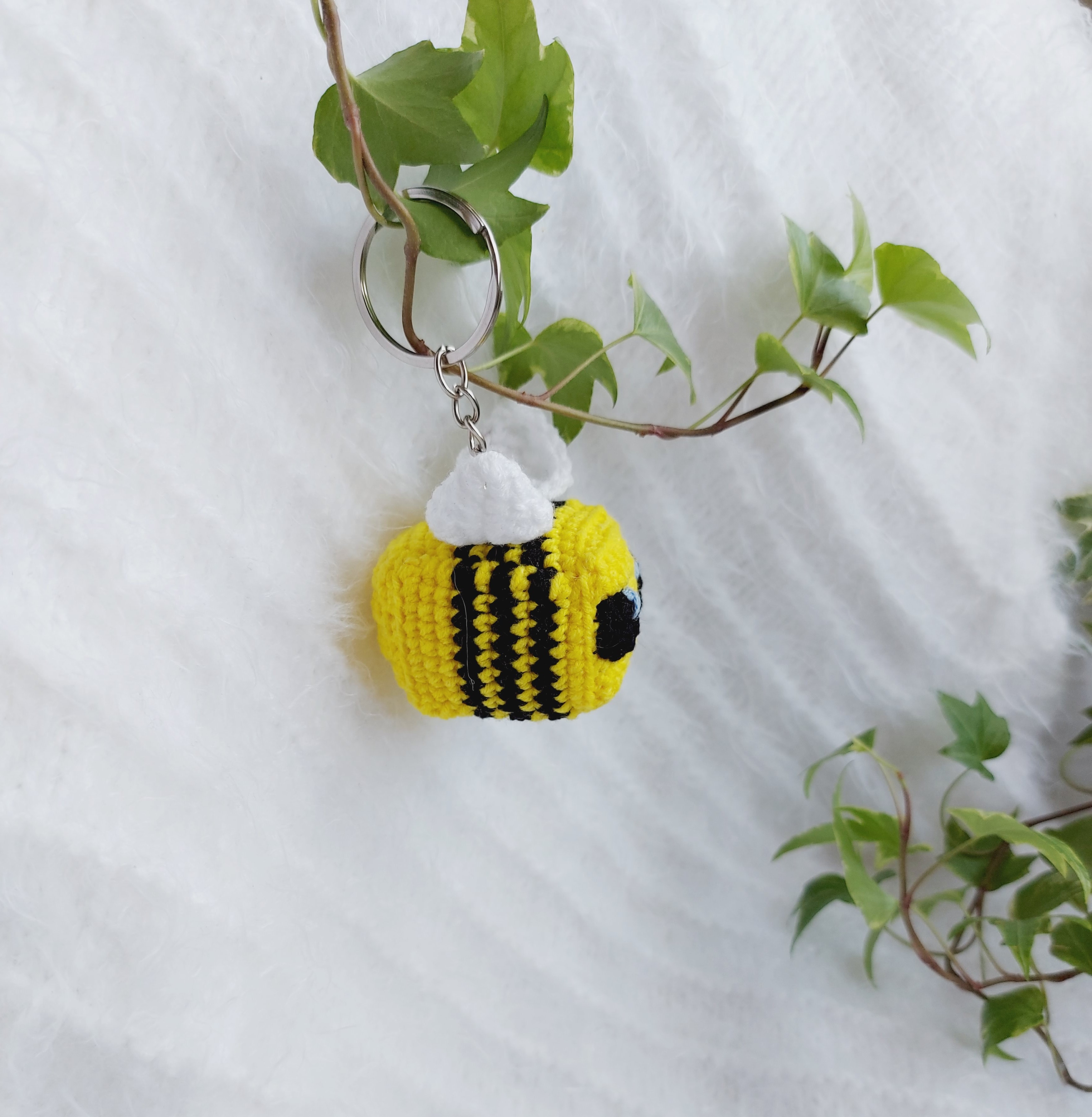 Minecraft Bee plush Minecraft Bee keychain - Inspire Uplift